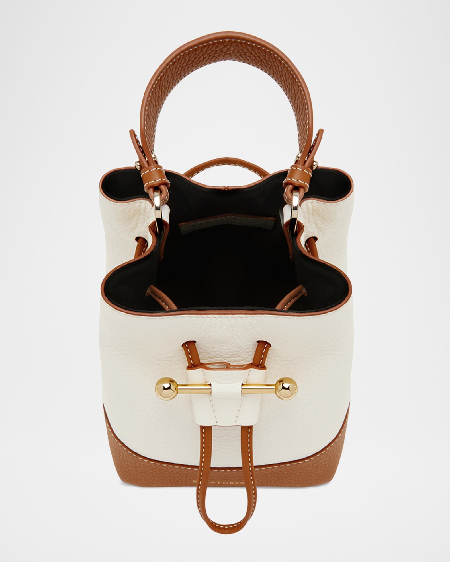 STRATHBERRY Lana Osette Drawstring Leather Crossbody Bag | Neiman Marcus