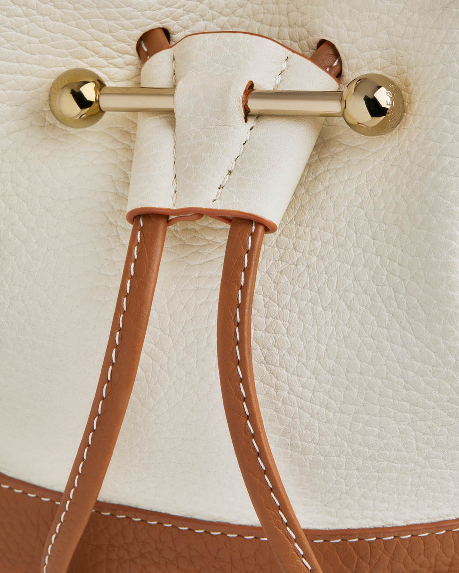 STRATHBERRY Lana Osette Drawstring Leather Crossbody Bag | Neiman Marcus