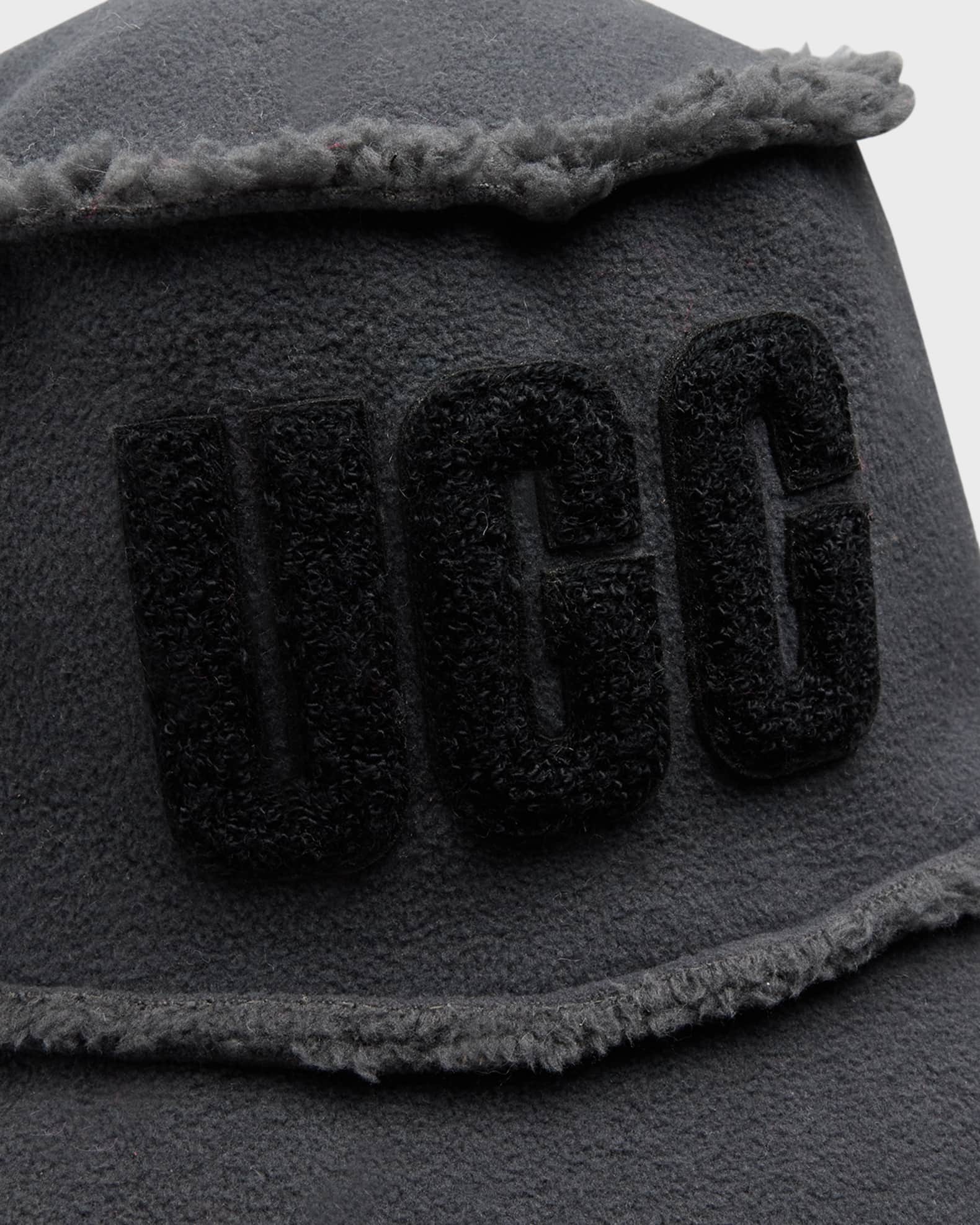 UGG Logo Fleece Bucket Hat | Neiman Marcus