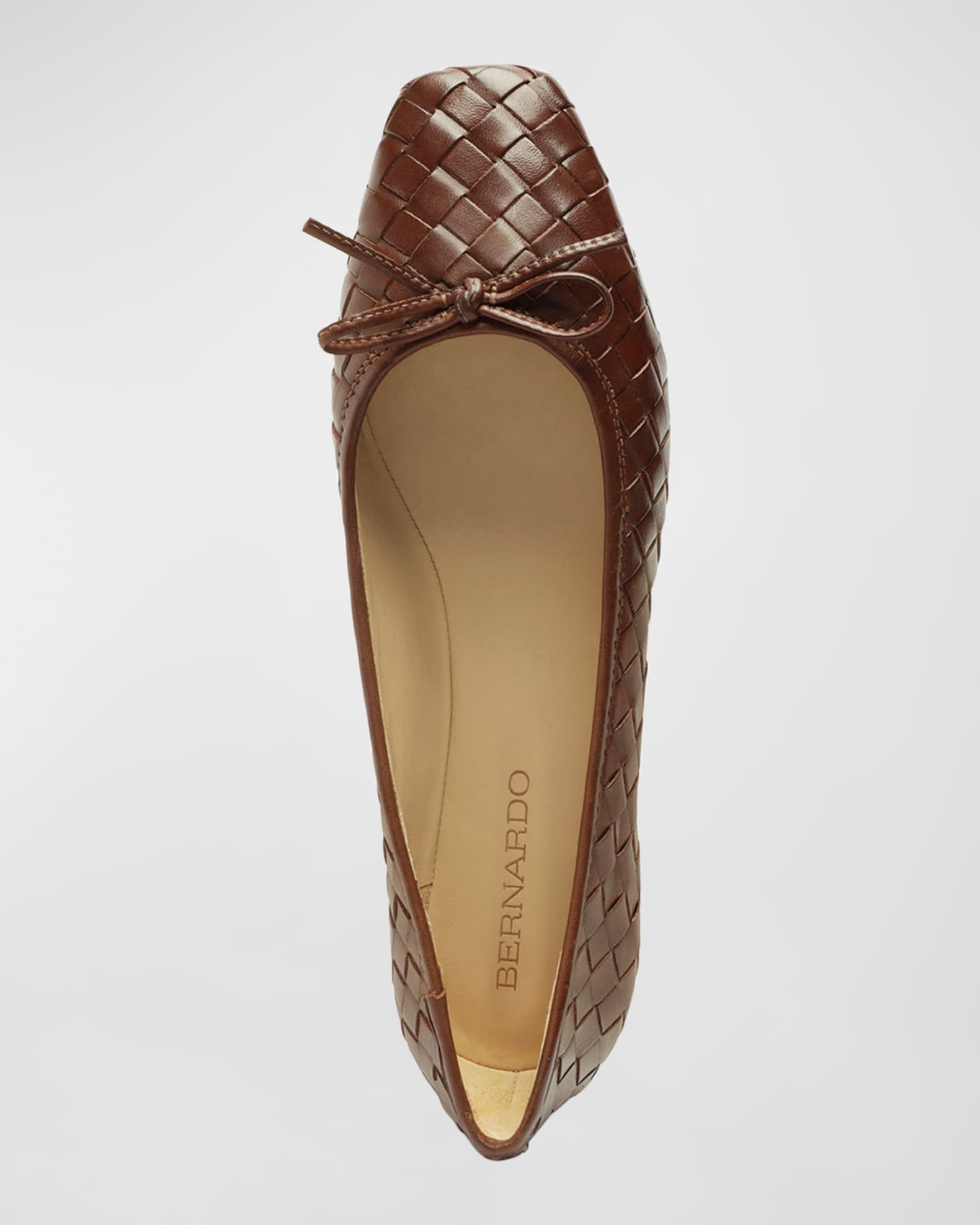 Bernardo Gwynn Woven Ballet Flats | Neiman Marcus