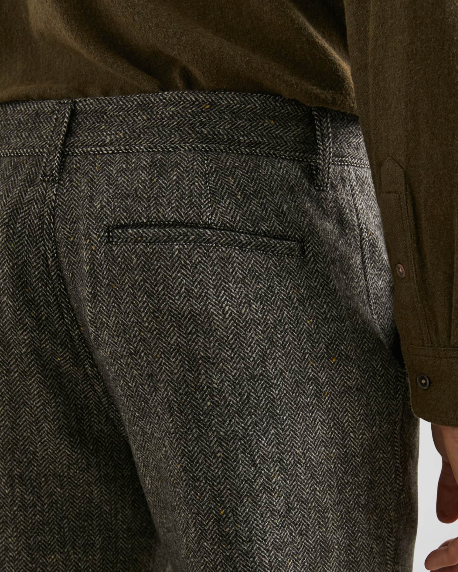 Rails Men's Thomas Tweed Dress Pants | Neiman Marcus