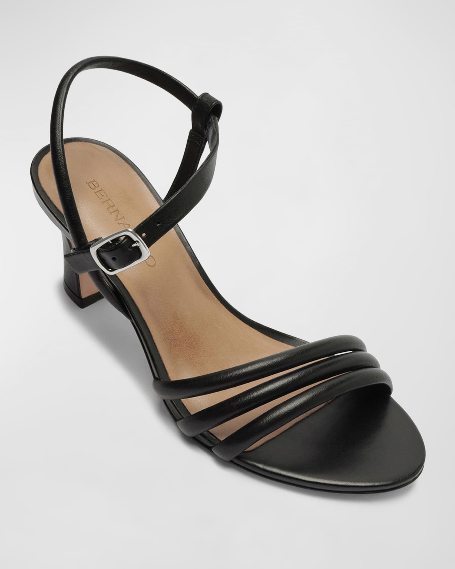 Bernardo Noor Mid Heel Sandals | Neiman Marcus