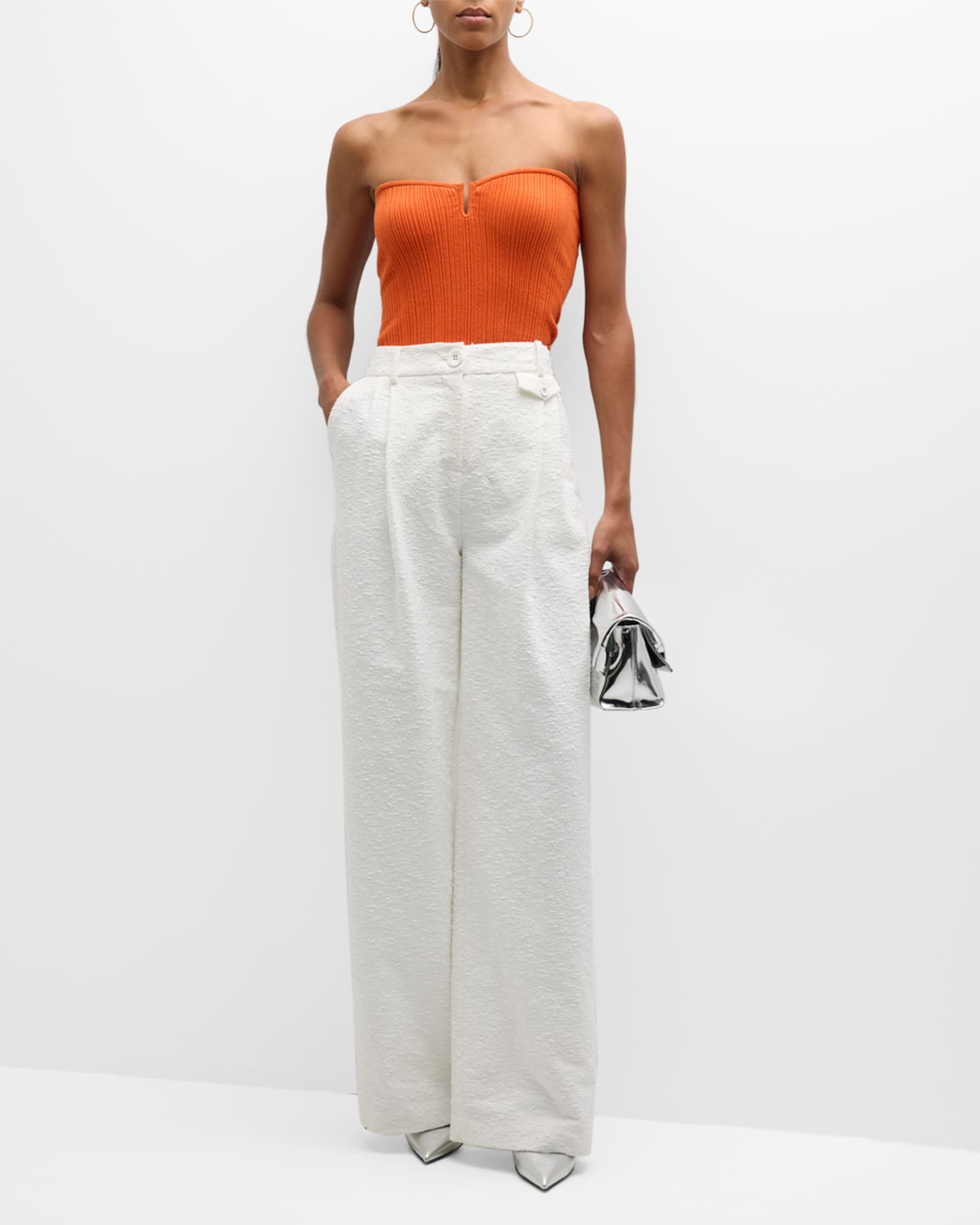 Anna Quan Cora Rib-Knit Tube Top | Neiman Marcus
