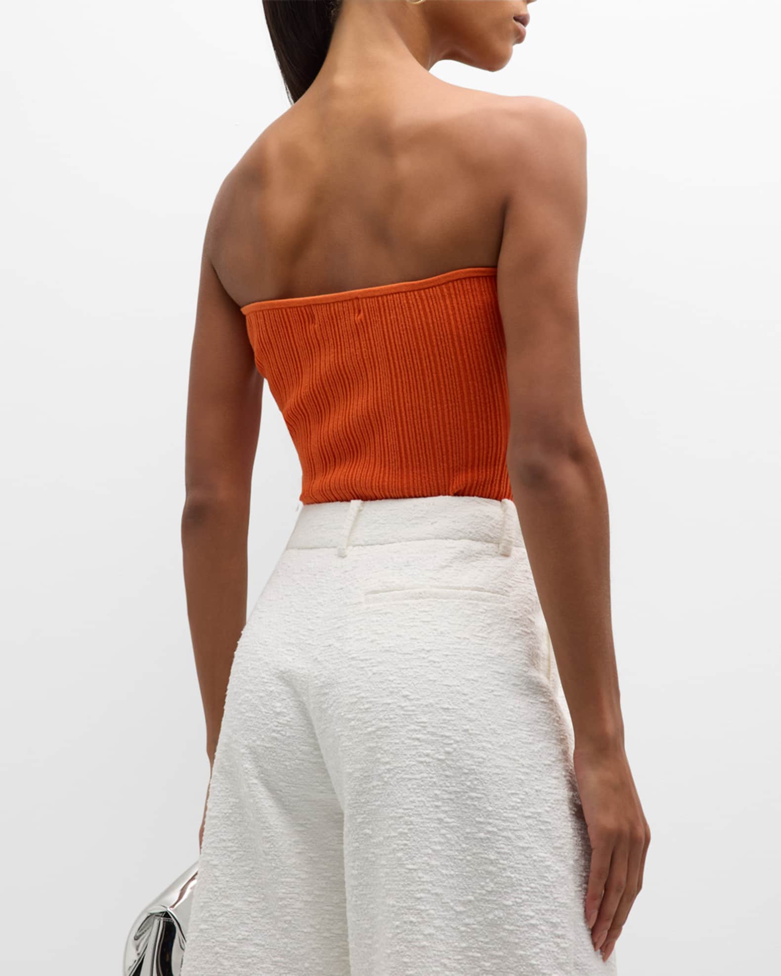Anna Quan Cora Rib-Knit Tube Top | Neiman Marcus