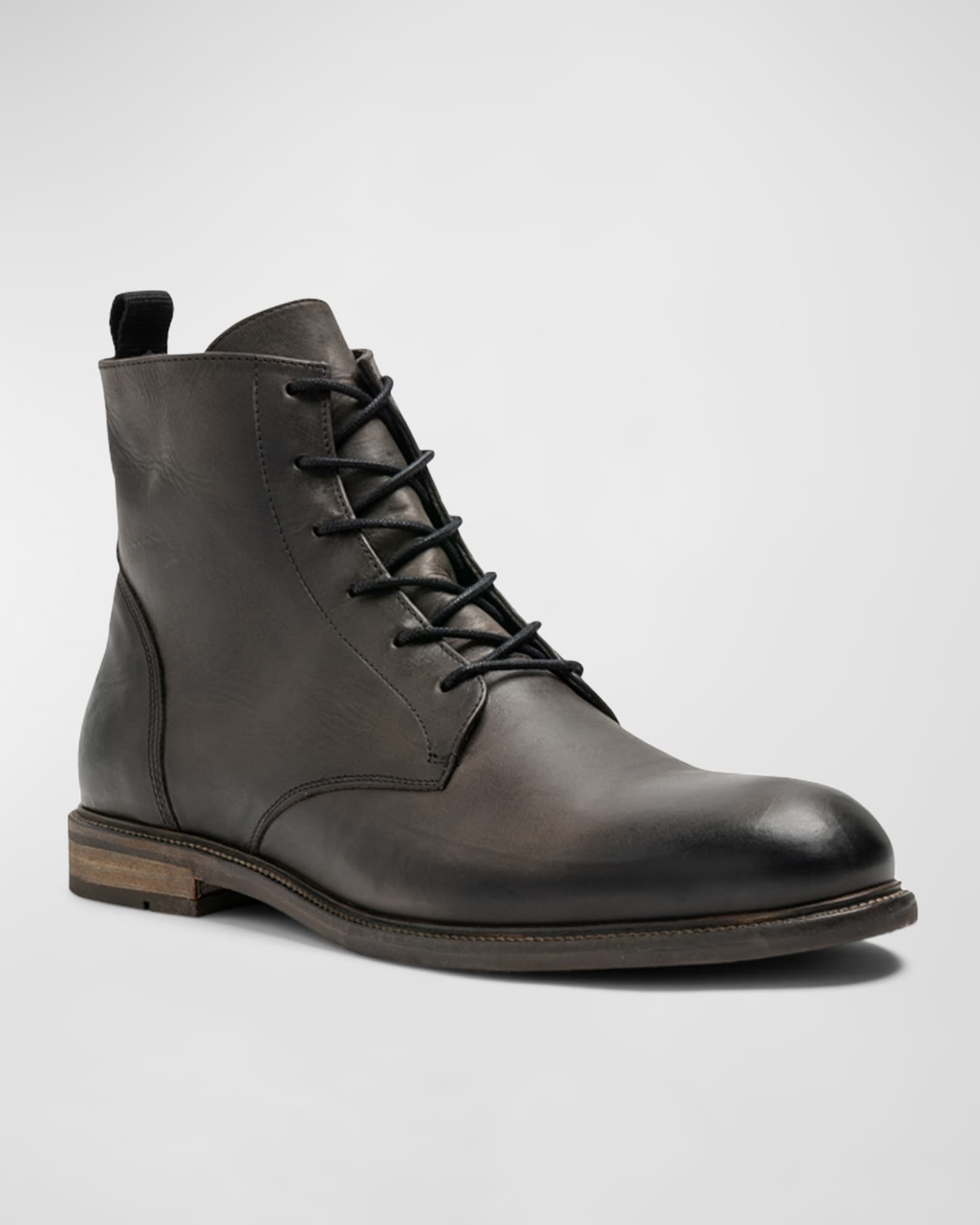 Rodd & Gunn Men's Portal Leather Military Boots | Neiman Marcus