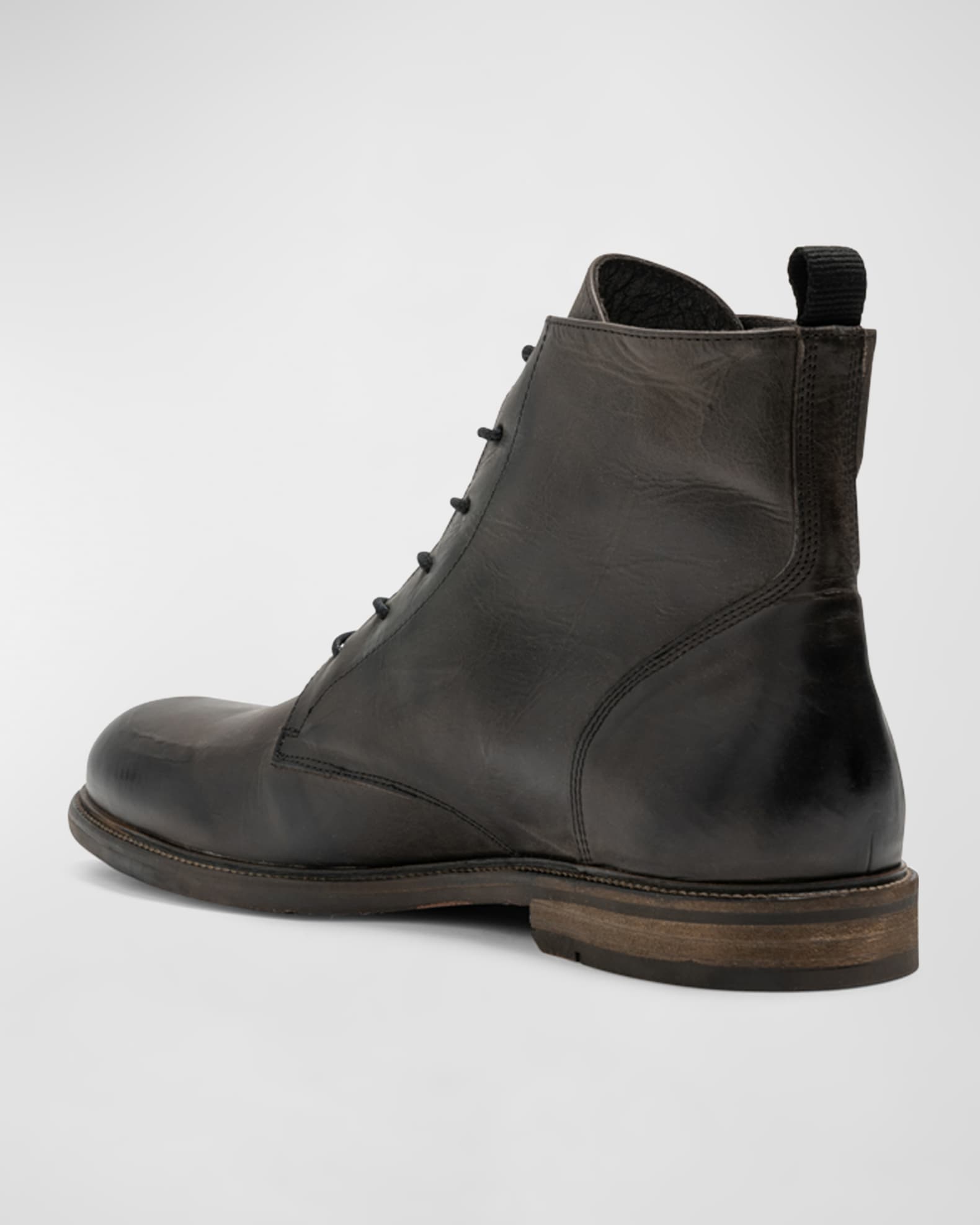 Rodd & Gunn Men's Portal Leather Military Boots | Neiman Marcus