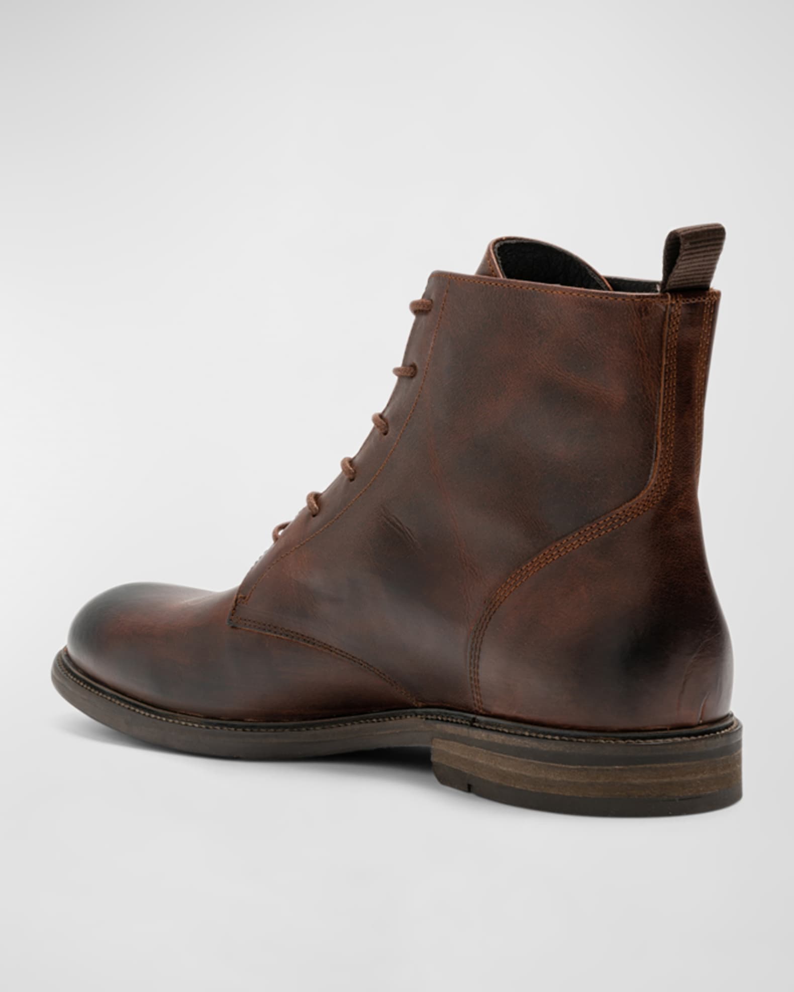 Rodd & Gunn Men's Portal Leather Military Boots | Neiman Marcus