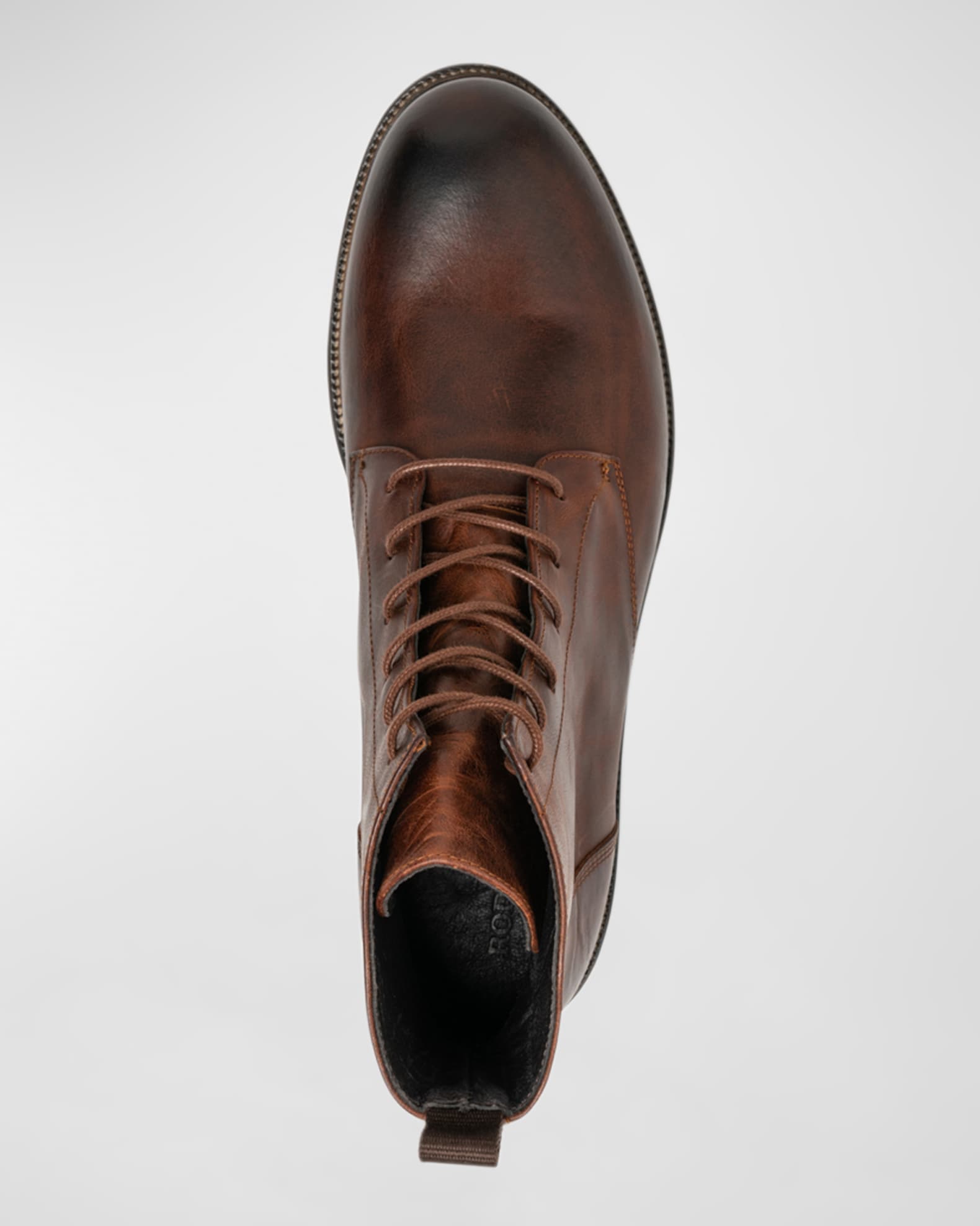 Rodd & Gunn Men's Portal Leather Military Boots | Neiman Marcus