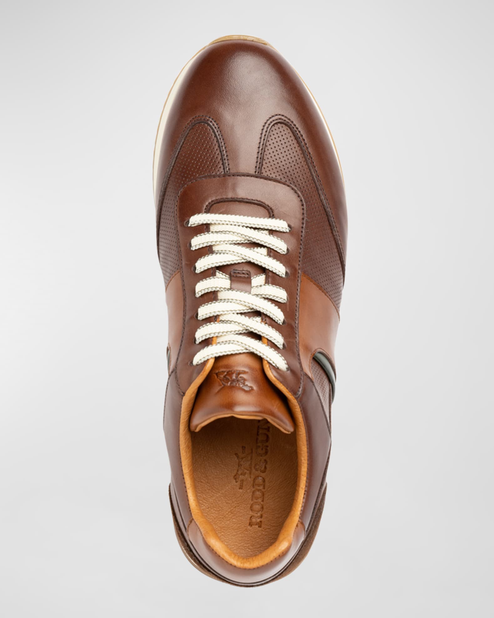 Rodd & Gunn Men's Parua Low-Top Leather Sneakers | Neiman Marcus