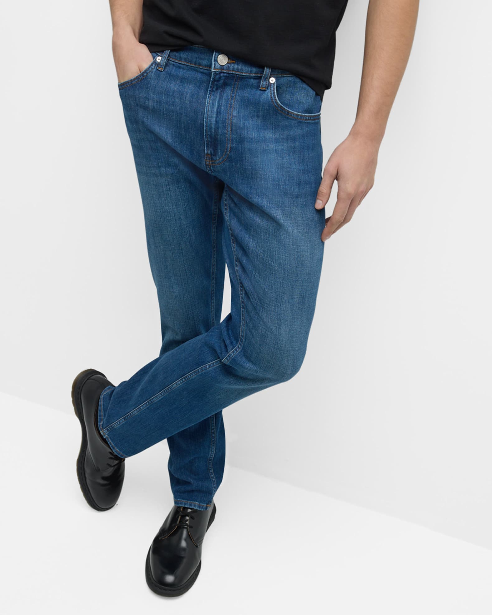 Men's Modern Straight Jeans | Neiman Marcus