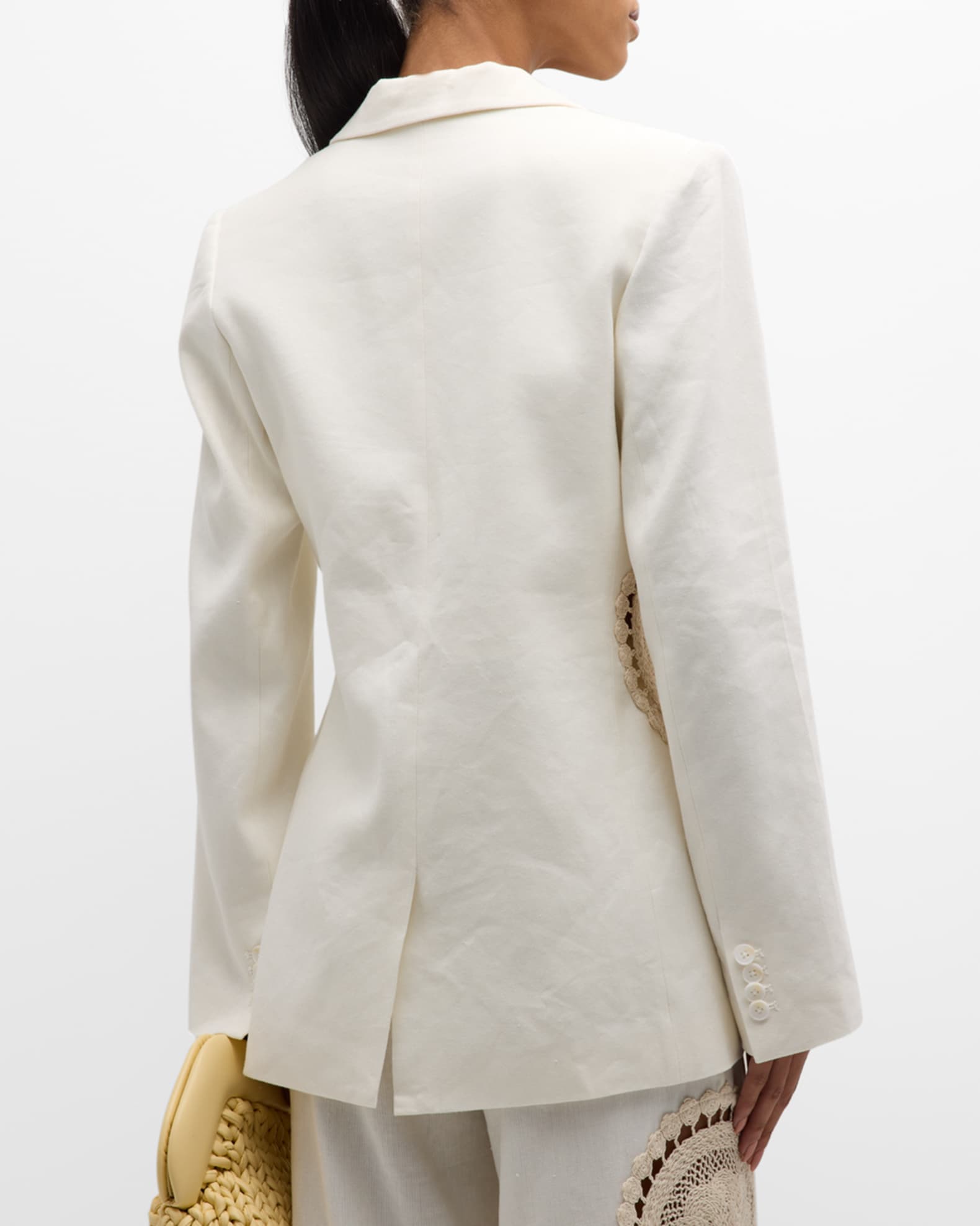 SIR Atacama Crochet Blazer | Neiman Marcus