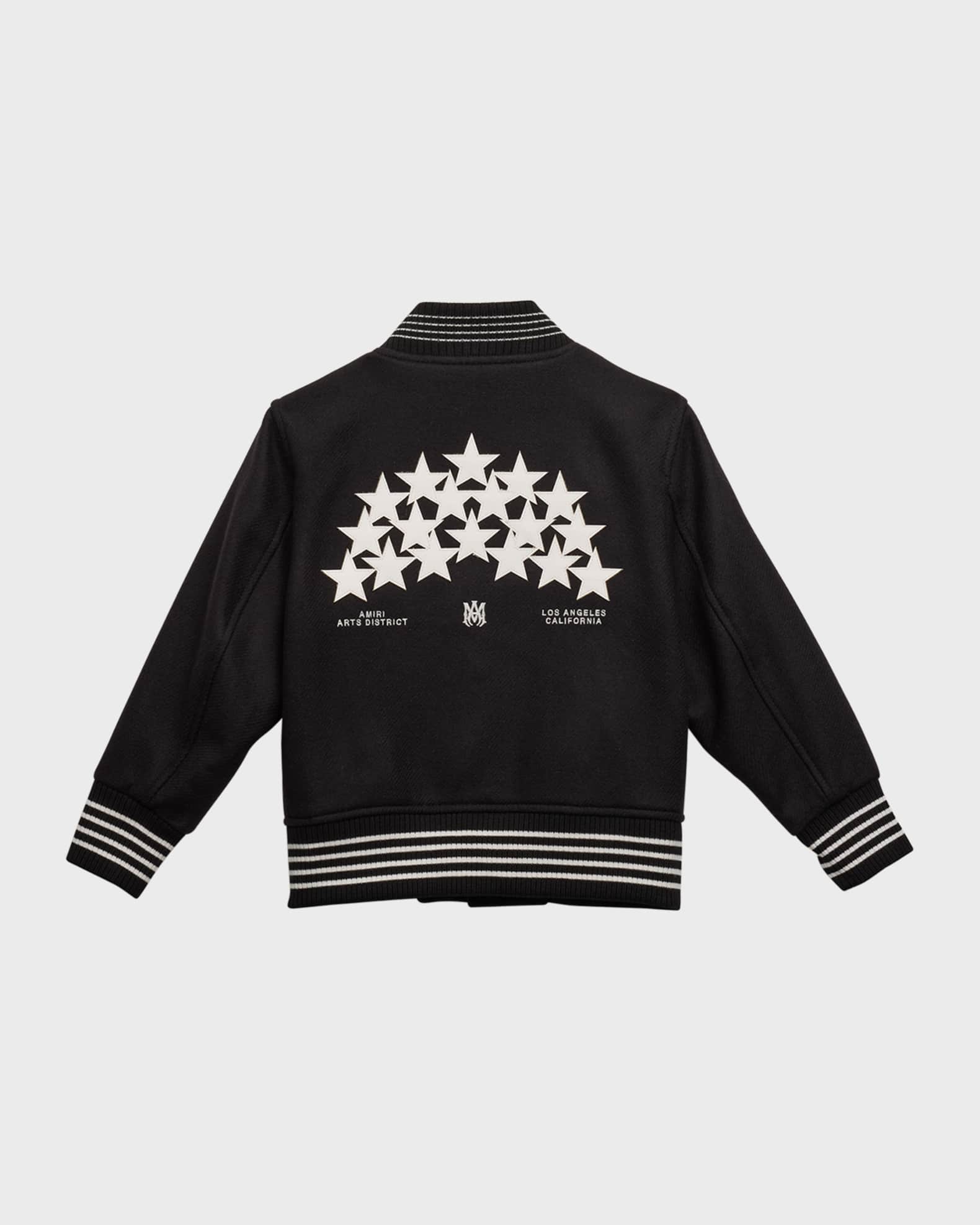 Amiri Boy's Star Varsity Bomber Jacket, Size 4-12 | Neiman Marcus