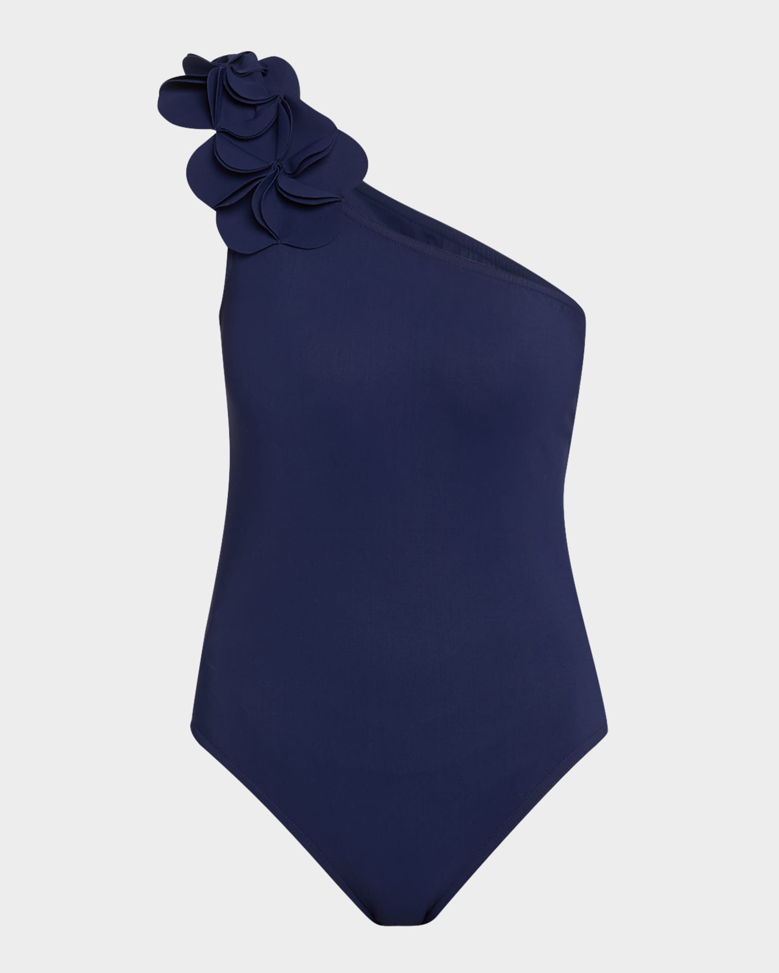 Karla Colletto Tess One-Shoulder One-Piece Swimsuit | Neiman Marcus
