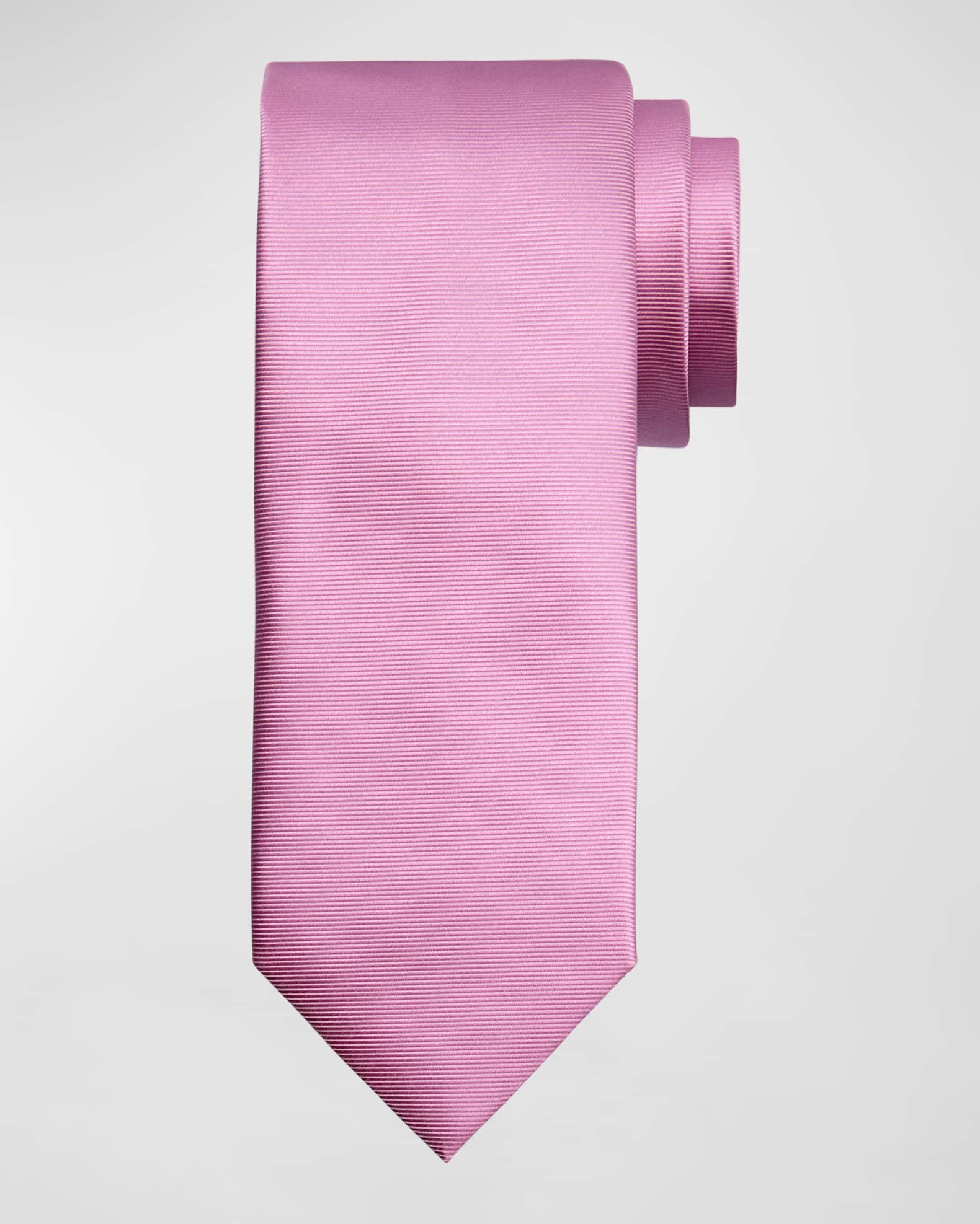 TOM FORD Men's Mulberry Silk Tie | Neiman Marcus