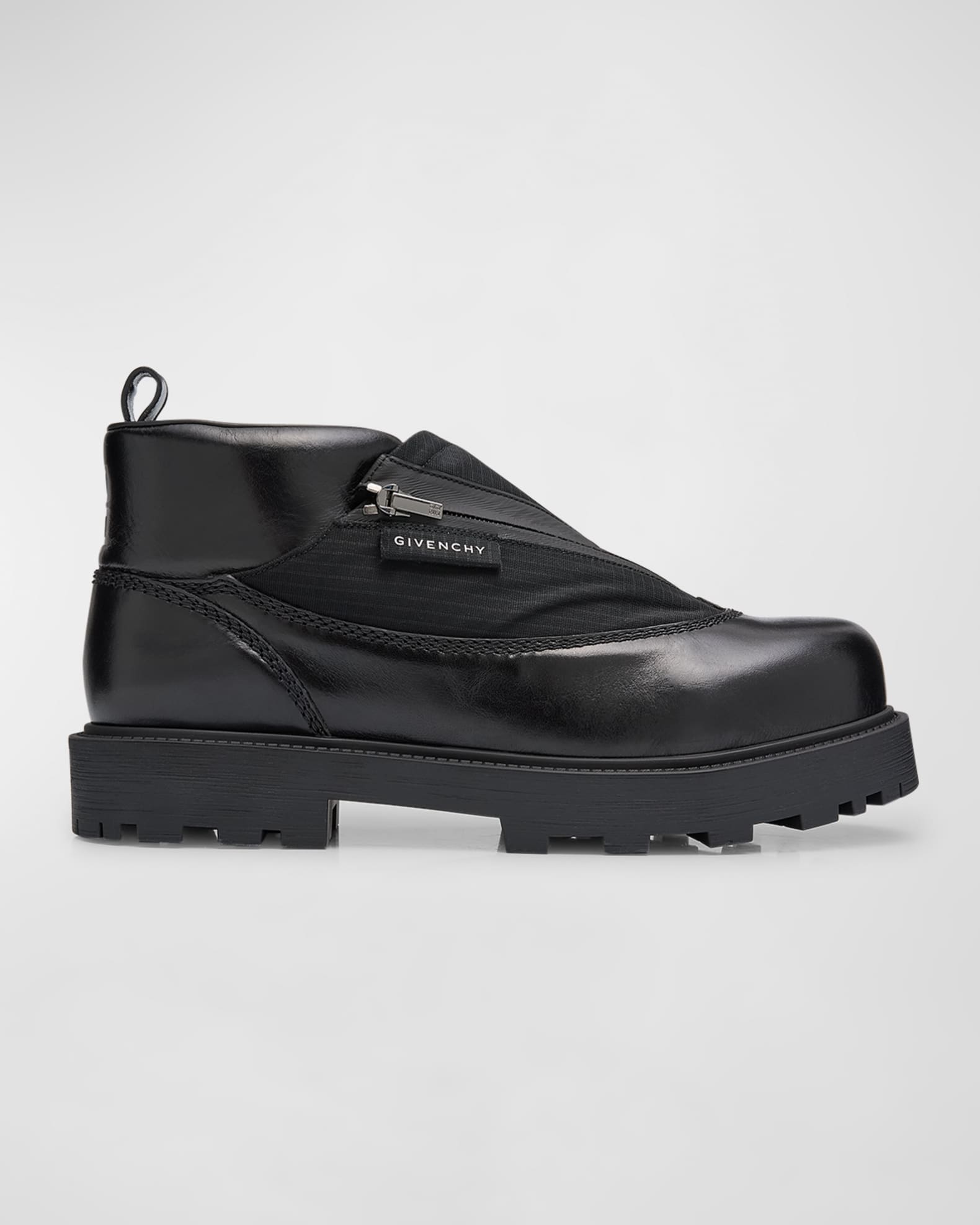Givenchy Men's Storm Zip Ankle Boots | Neiman Marcus