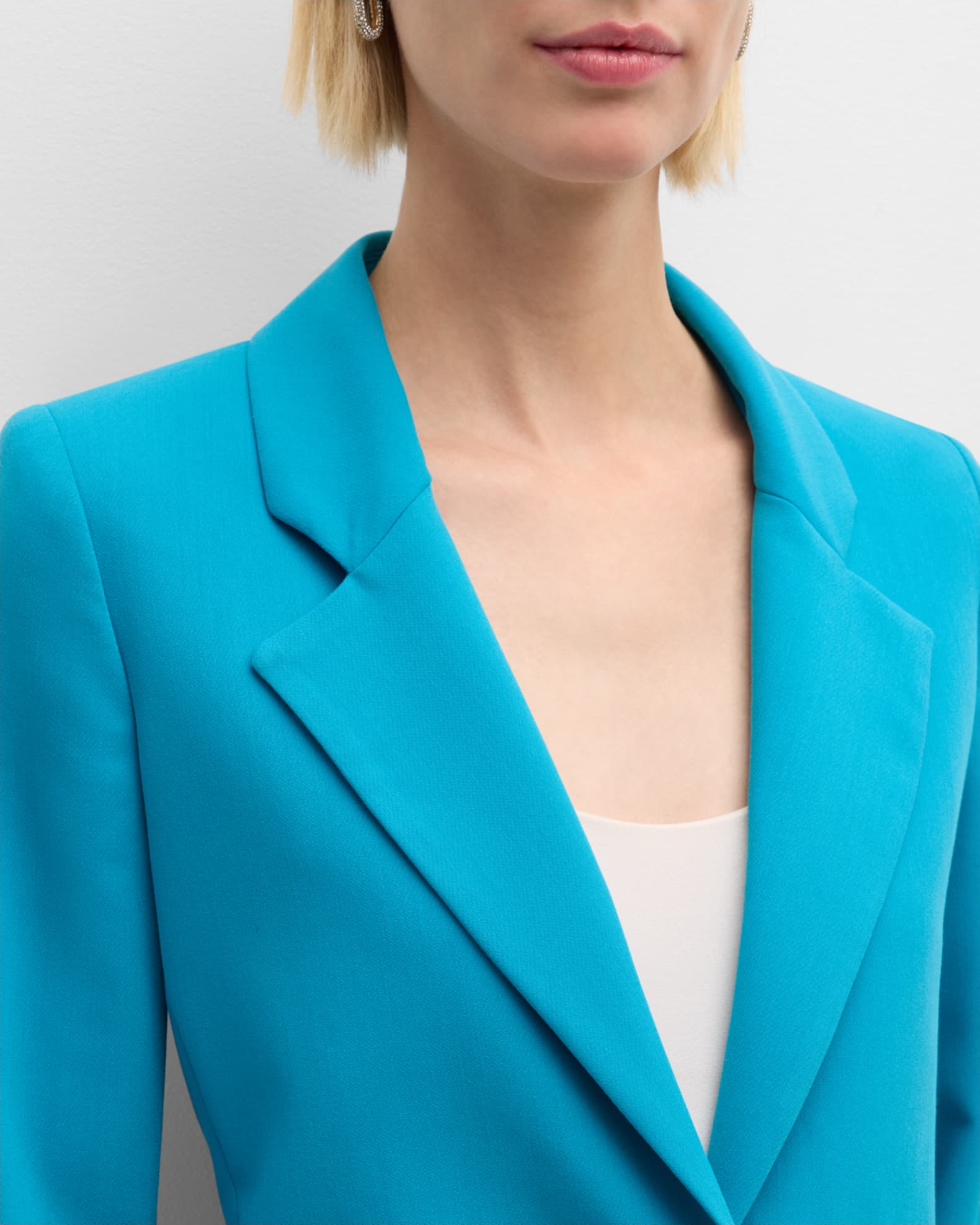 Emporio Armani Tailored Single-Button Blazer | Neiman Marcus