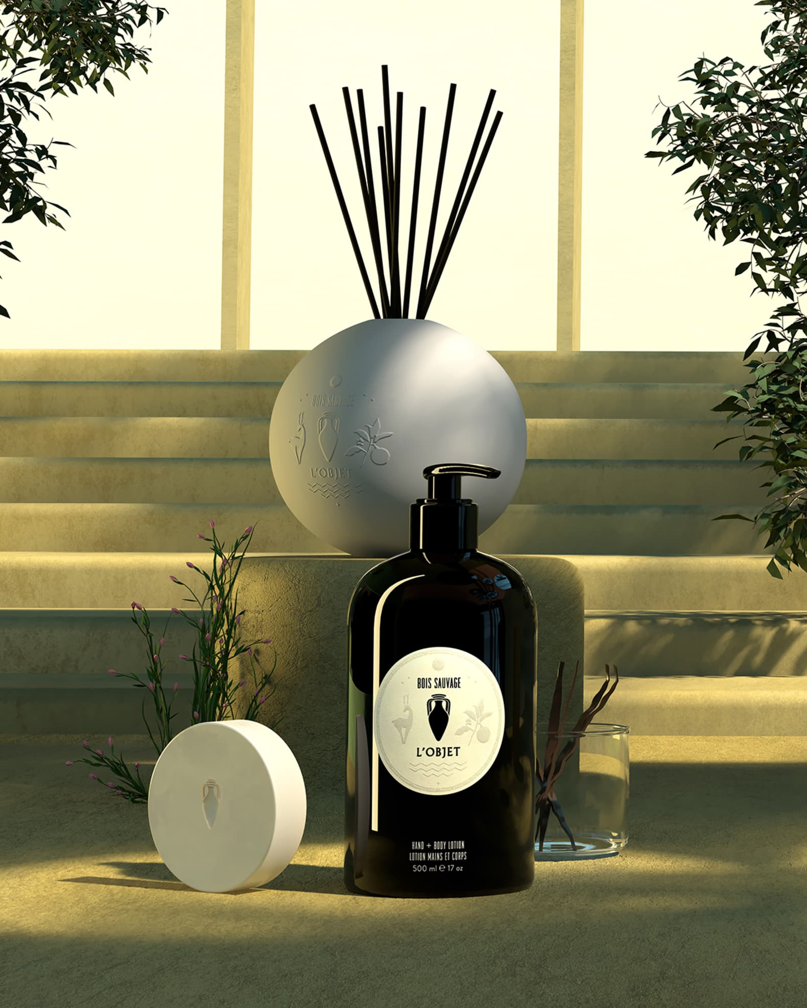 L'Objet Bois Sauvage Apothecary Diffuser Oil + Reeds Refill, 8 oz ...