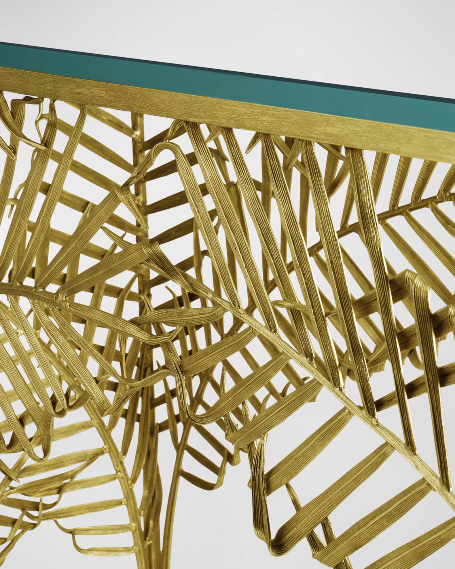 Michael Aram Palm Console Table | Neiman Marcus