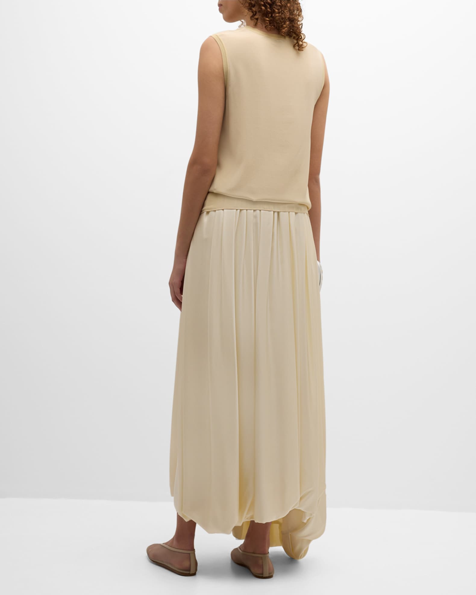 Joseph Bley Sleeveless Crepe De Soie Blouse | Neiman Marcus