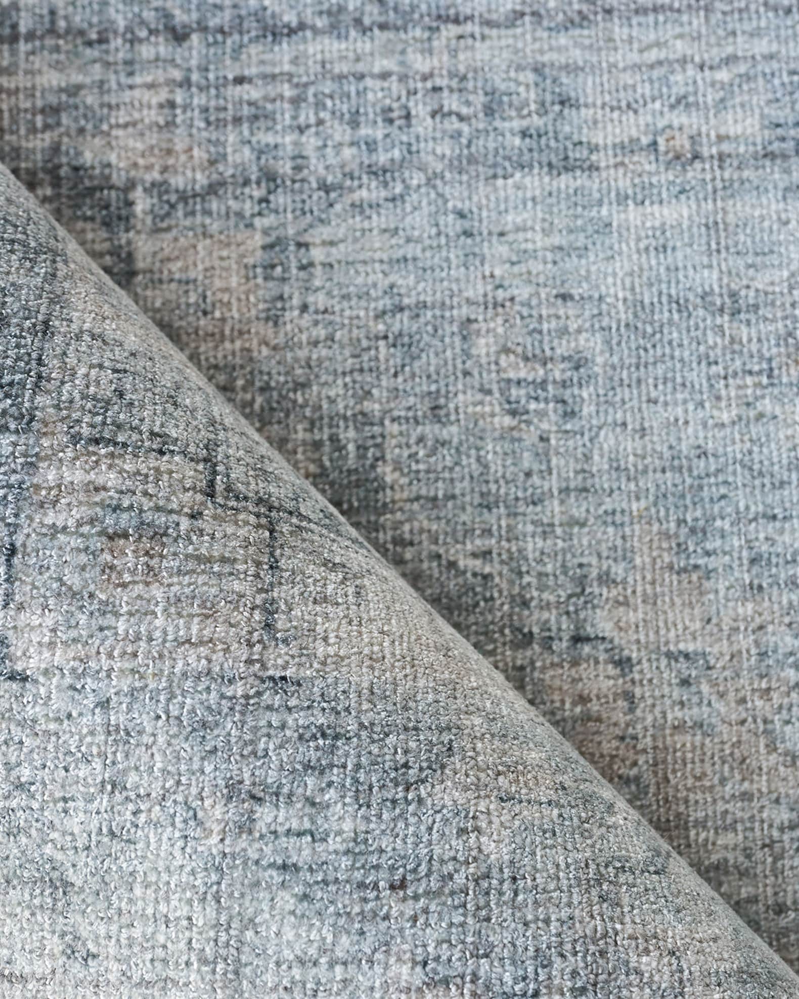 Cambridge Hand-Loomed Blue Rug | Neiman Marcus