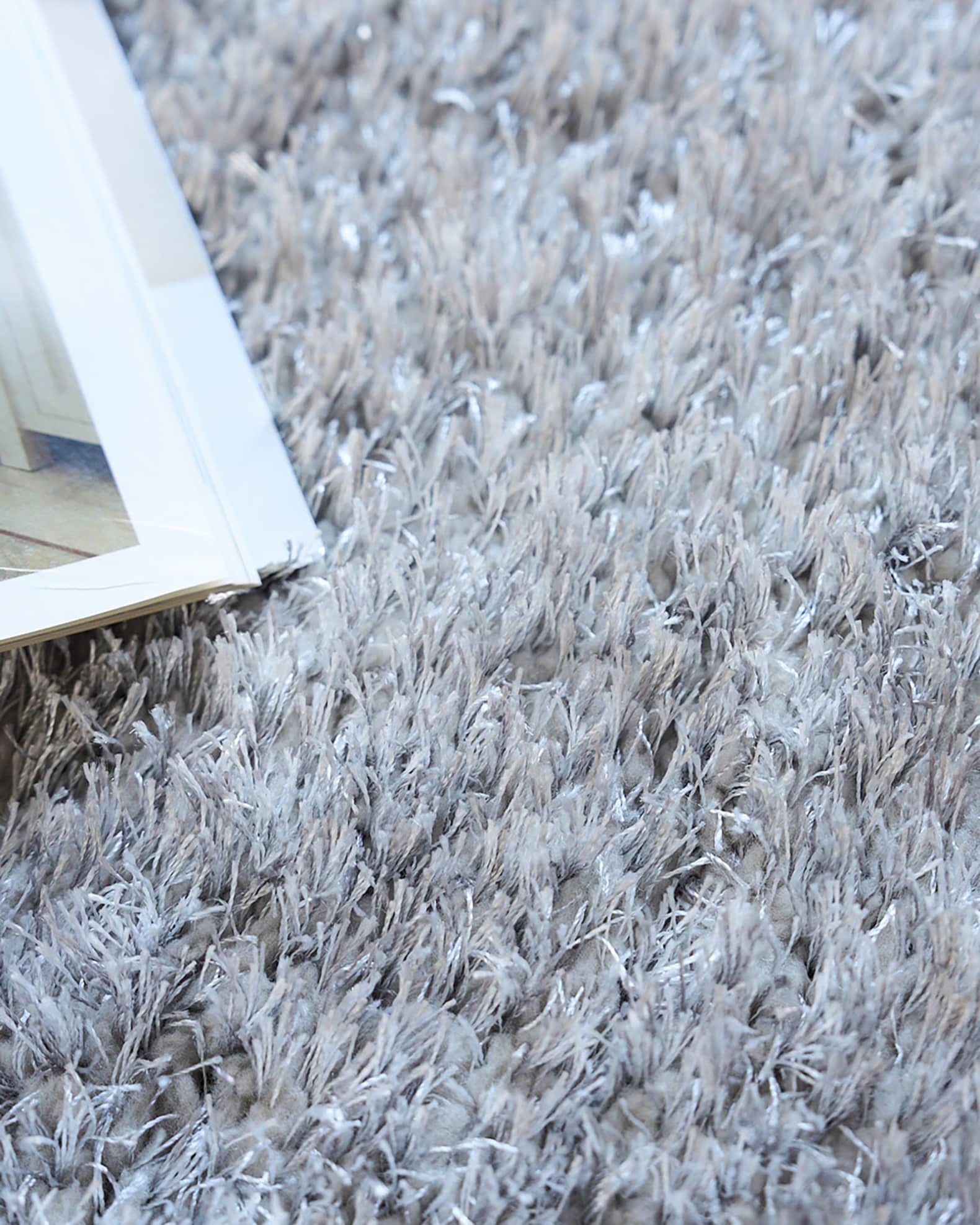 Luxe Shag Rug | Neiman Marcus