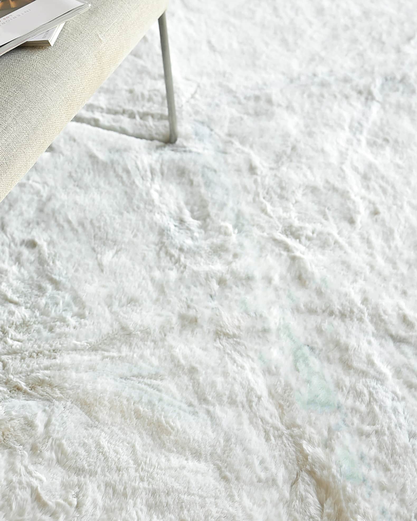 Faux Mink Rug | Neiman Marcus