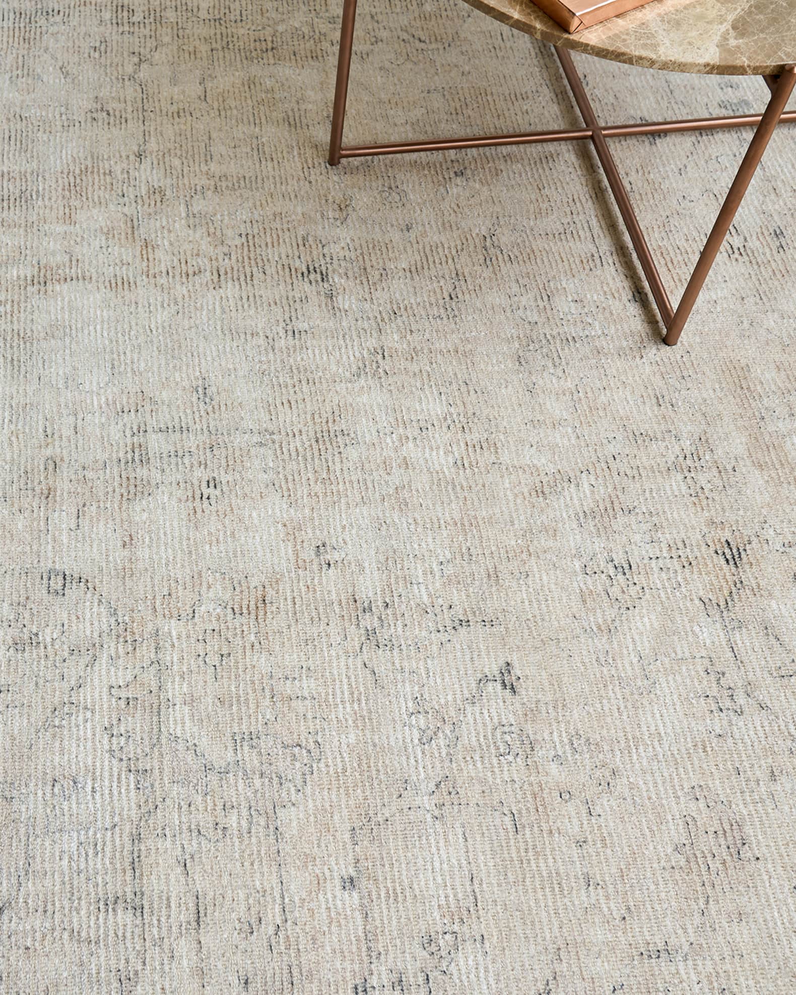 Tuscany Hand-Loomed Beige Rug | Neiman Marcus