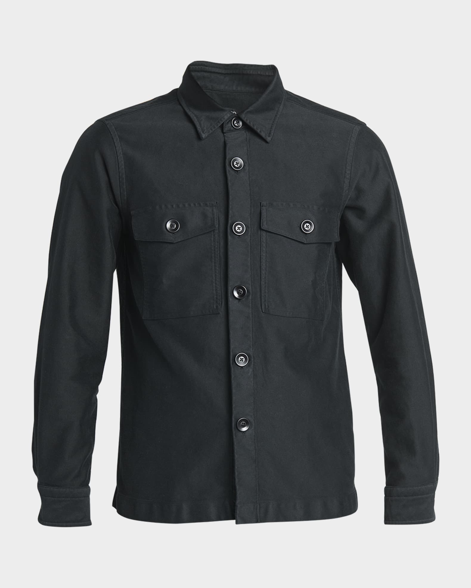 TOM FORD Men's Cotton Overshirt | Neiman Marcus