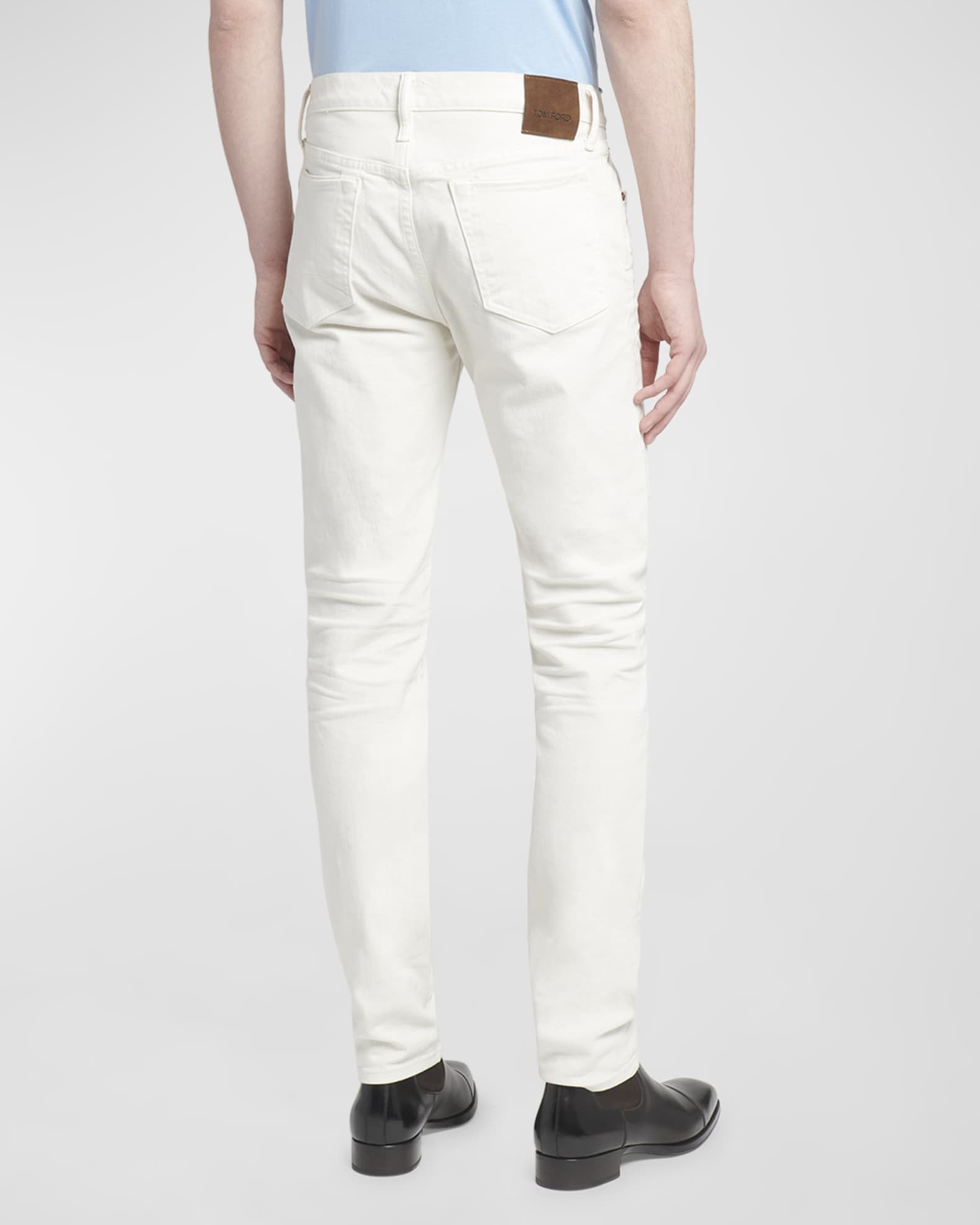 TOM FORD Men's Slim-Leg 5-Pocket Jeans | Neiman Marcus