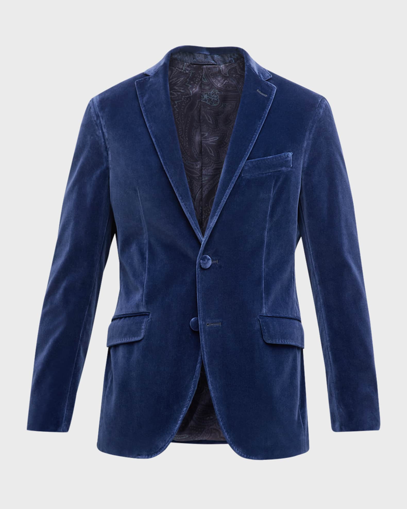 Etro Men's Velvet Tuxedo Jacket | Neiman Marcus