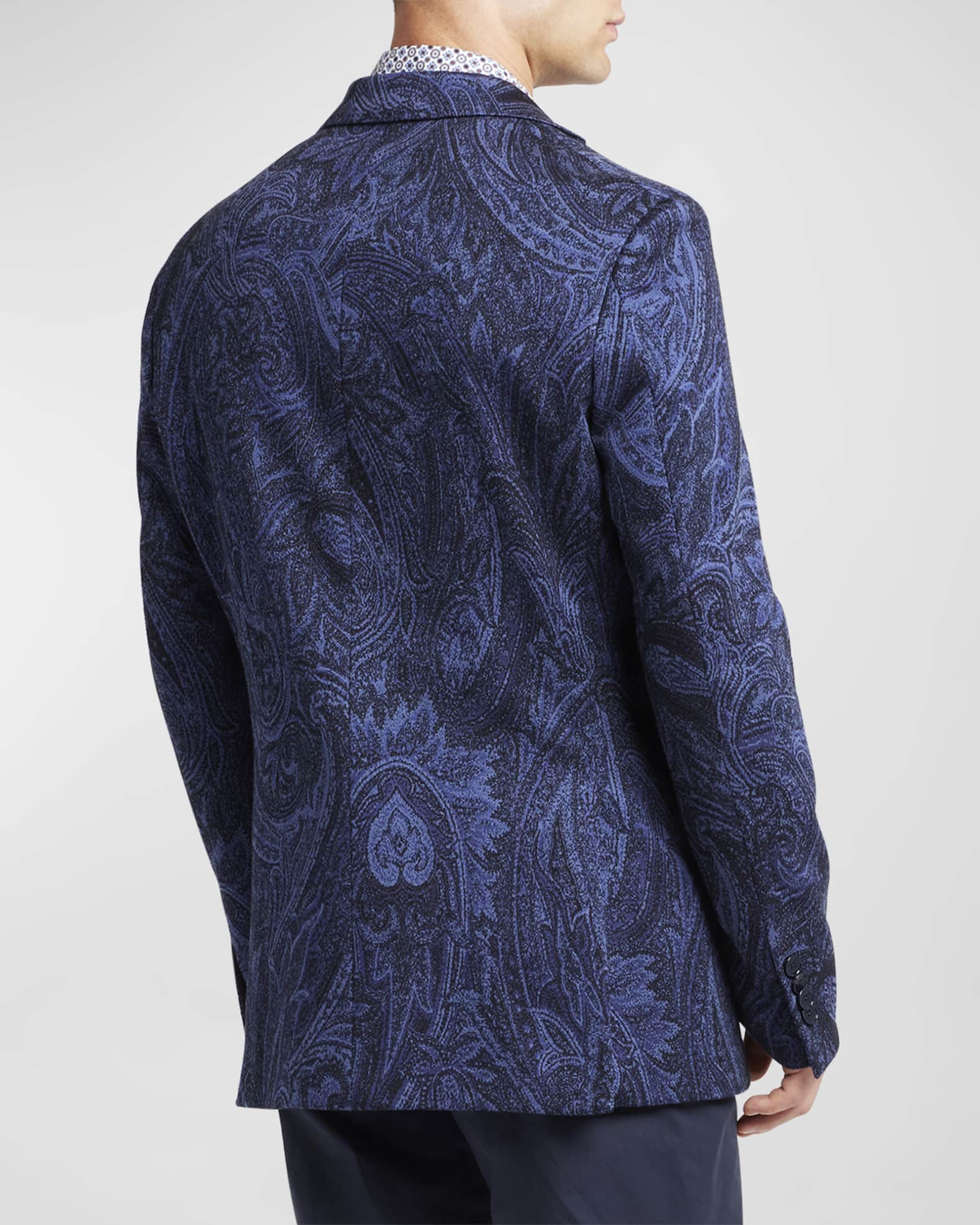Etro Men's Paisley Knit Sport Coat | Neiman Marcus