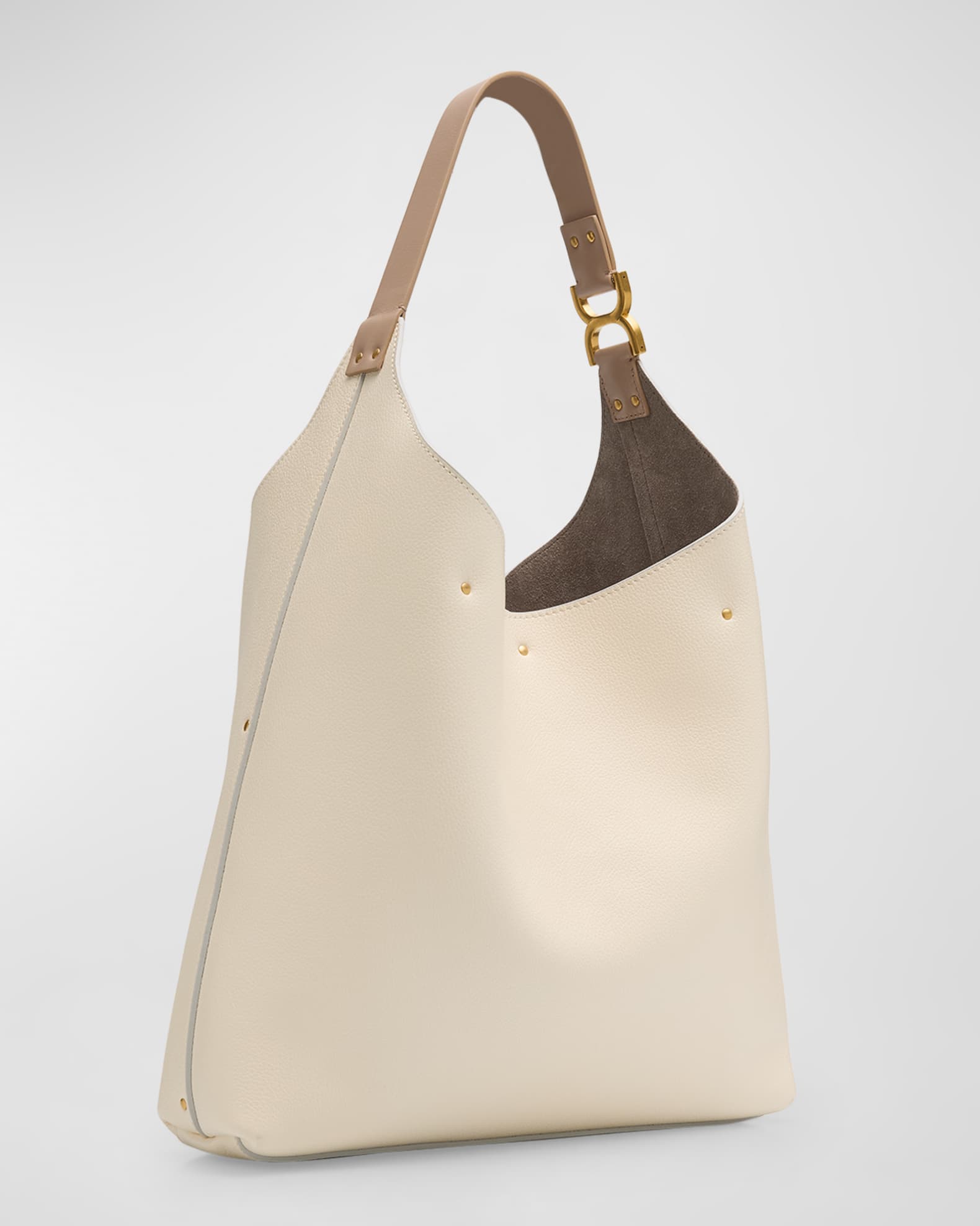 Chloe Marcie Hobo Bag in Grained Leather | Neiman Marcus
