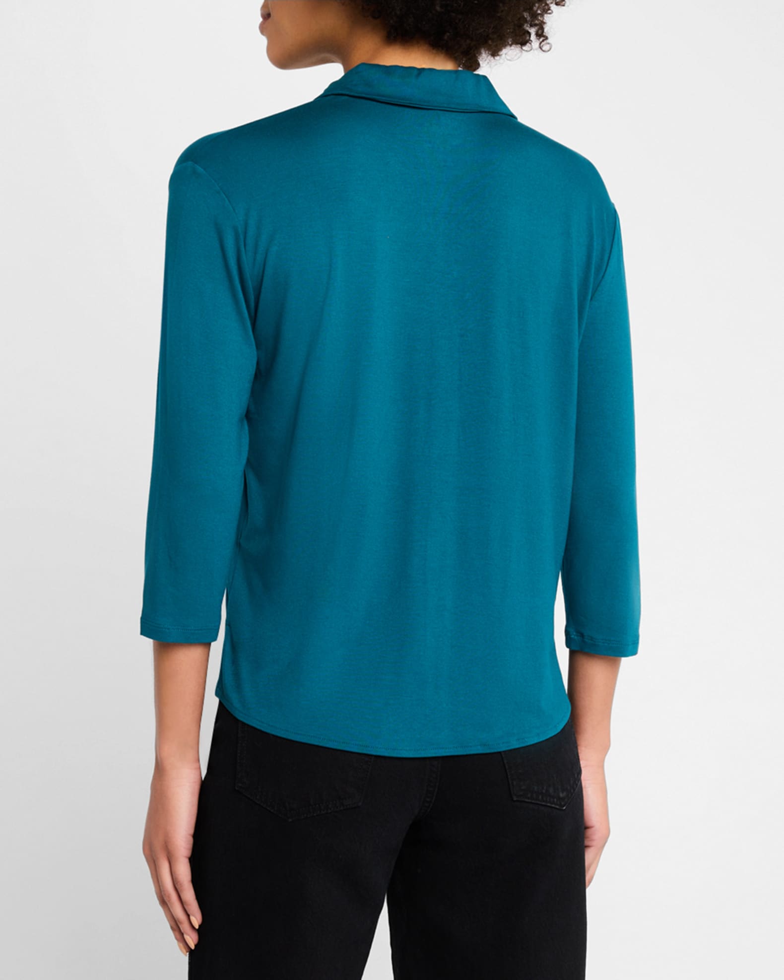 Soft Touch Semi-Relaxed Button-Front Shirt | Neiman Marcus