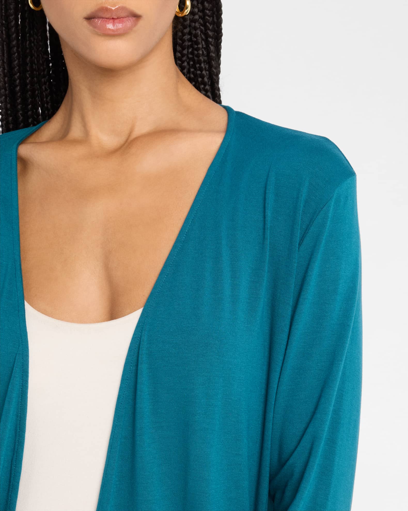 Majestic Filatures Soft Touch Open Cardigan | Neiman Marcus