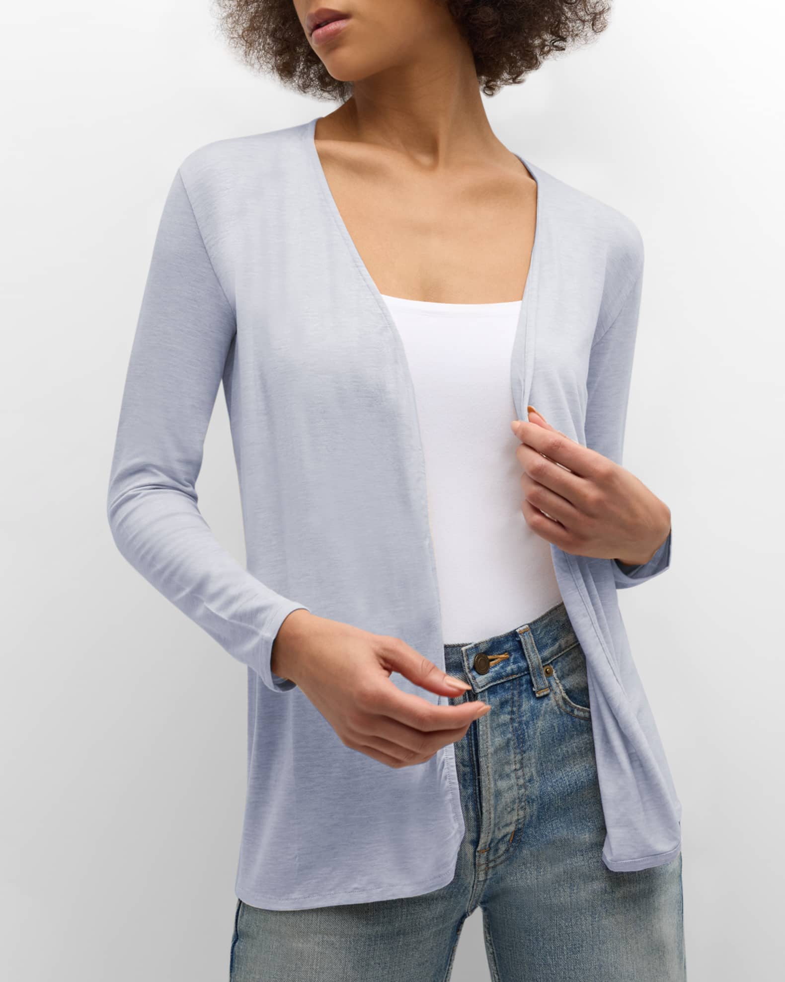 Majestic Filatures Soft Touch Open Cardigan | Neiman Marcus