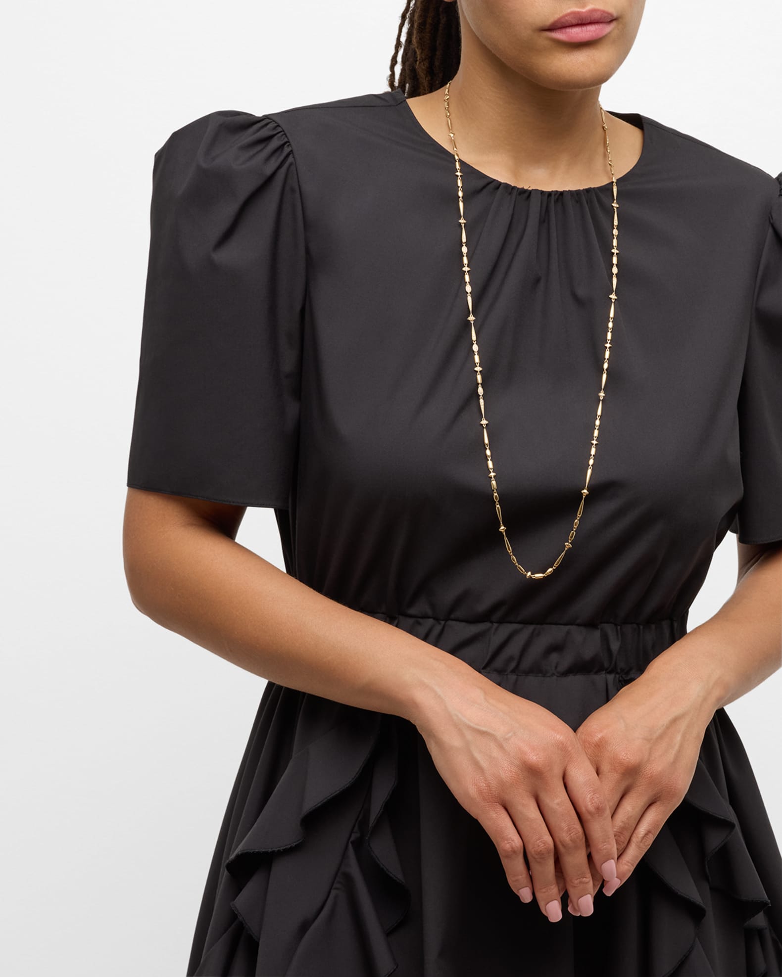 Etho Maria 18K Yellow Gold Brown Diamond Necklace | Neiman Marcus