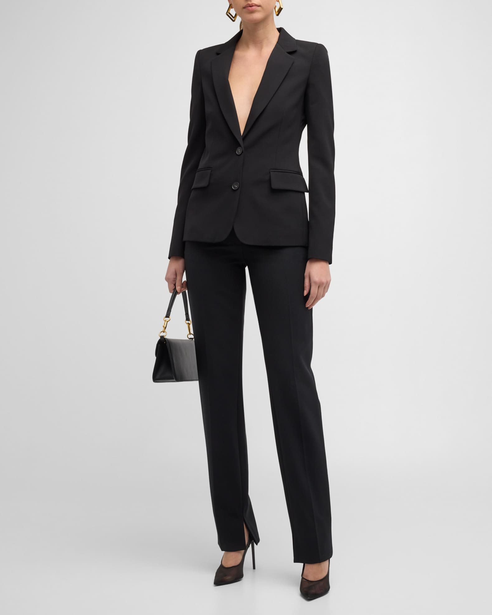 Stella McCartney Single-Breasted Iconic Regular Jacket | Neiman Marcus