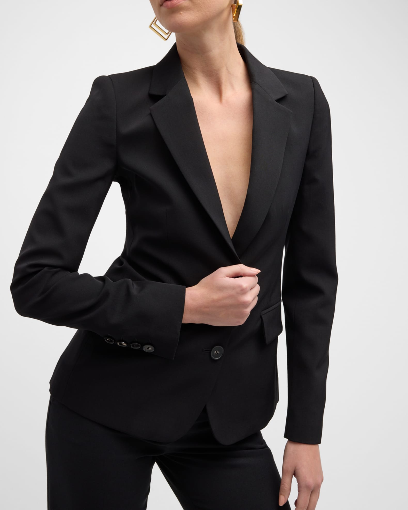 Stella McCartney Single-Breasted Iconic Regular Jacket | Neiman Marcus