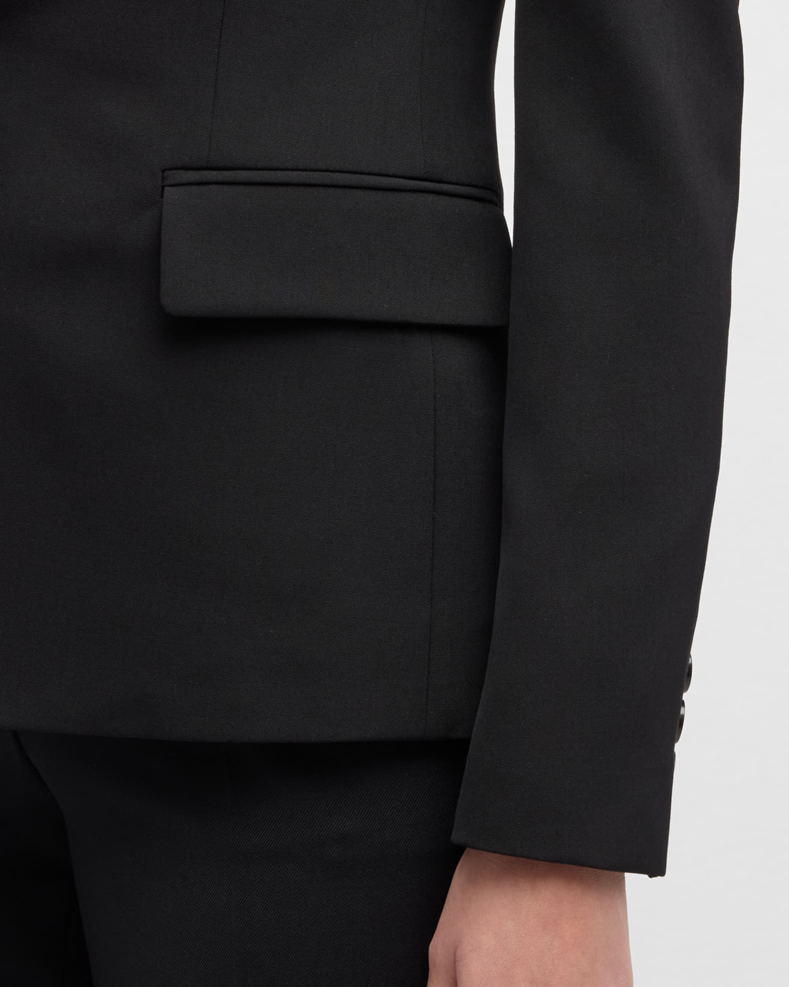 Stella McCartney Single-Breasted Iconic Regular Jacket | Neiman Marcus