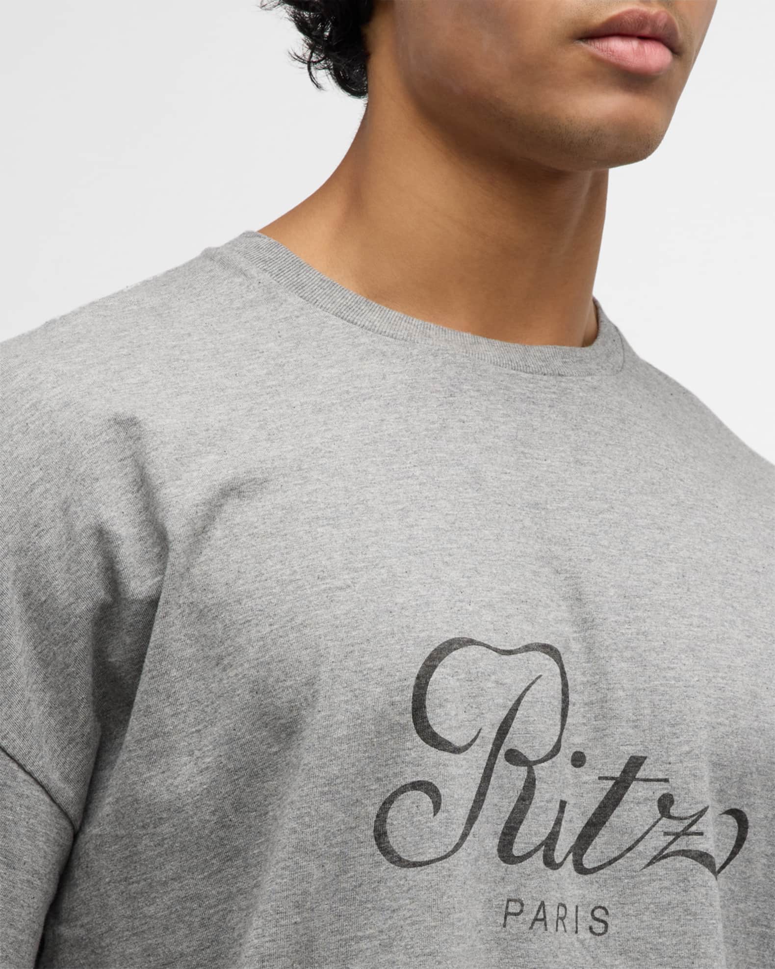 FRAME x Ritz Paris FRAME x Ritz Paris Men's Boxy T-Shirt | Neiman Marcus