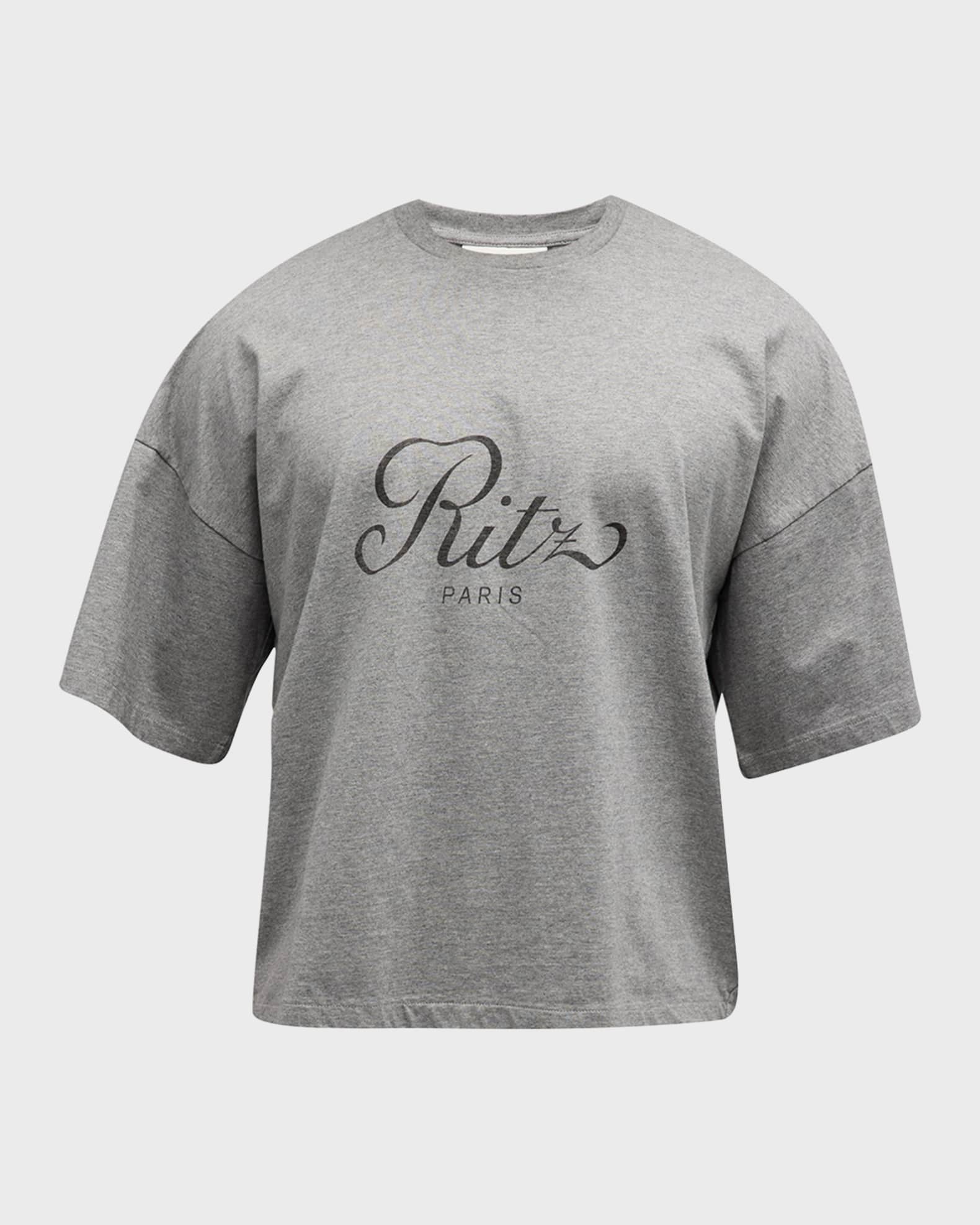 FRAME x Ritz Paris FRAME x Ritz Paris Men's Boxy T-Shirt | Neiman Marcus