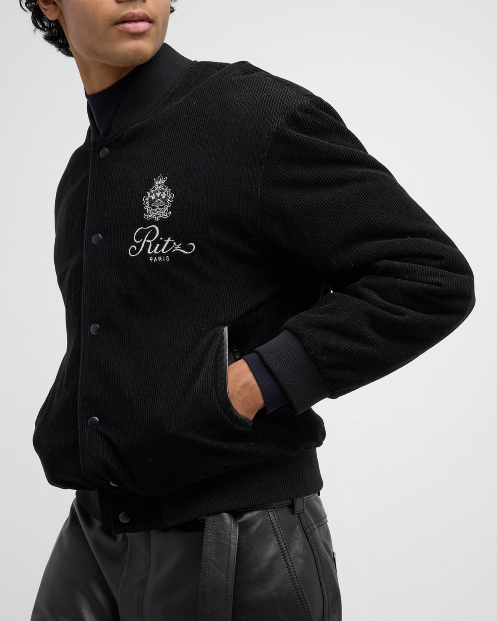 FRAME x Ritz Paris FRAME x Ritz Paris Men's Corduroy Jacket | Neiman Marcus