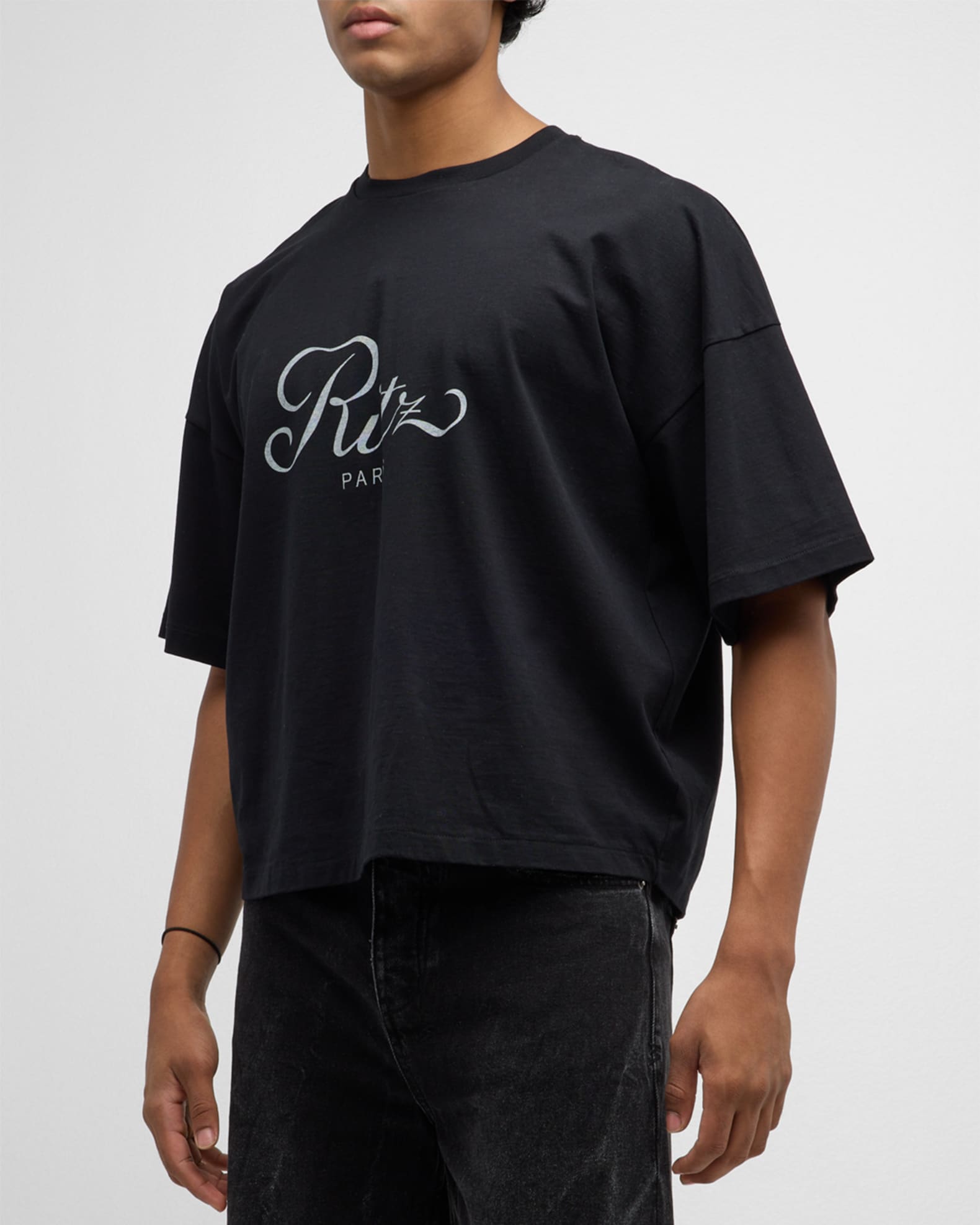 FRAME x Ritz Paris FRAME x Ritz Paris Men's Cotton Logo T-Shirt ...