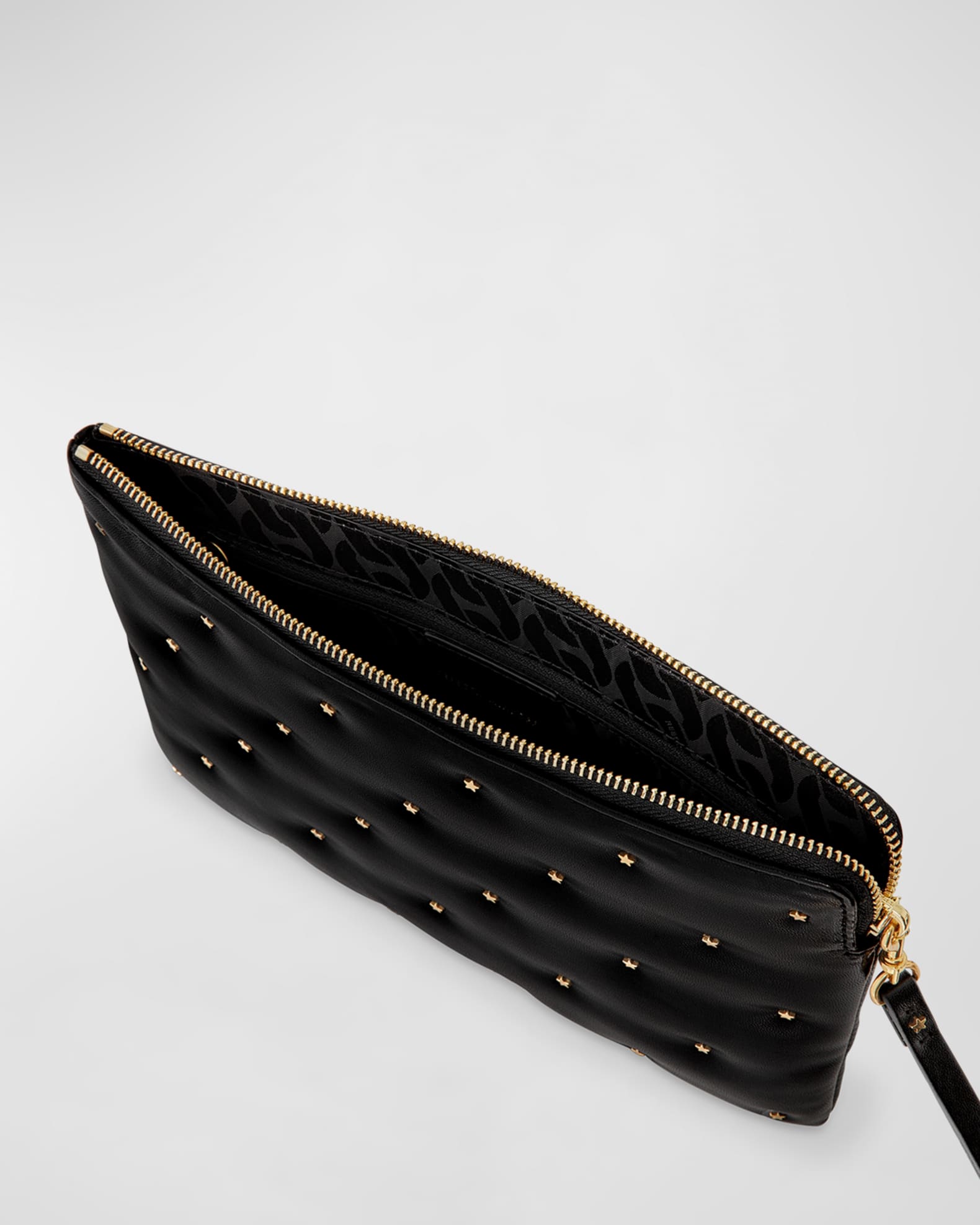 Rebecca Minkoff Star Studded Zip Wristlet | Neiman Marcus