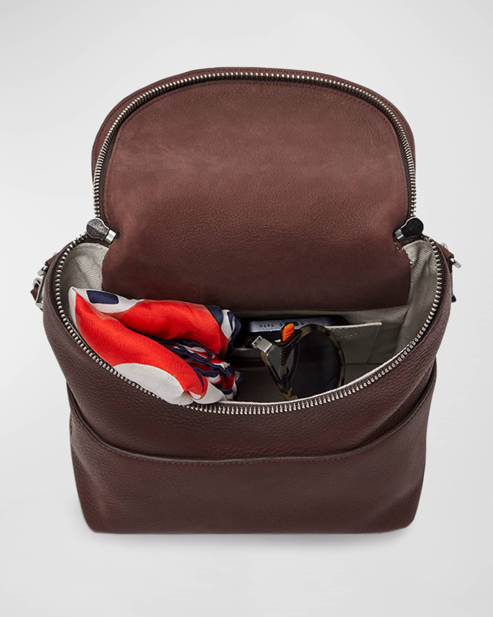 Shinola The Mini Pocket Leather Backpack | Neiman Marcus