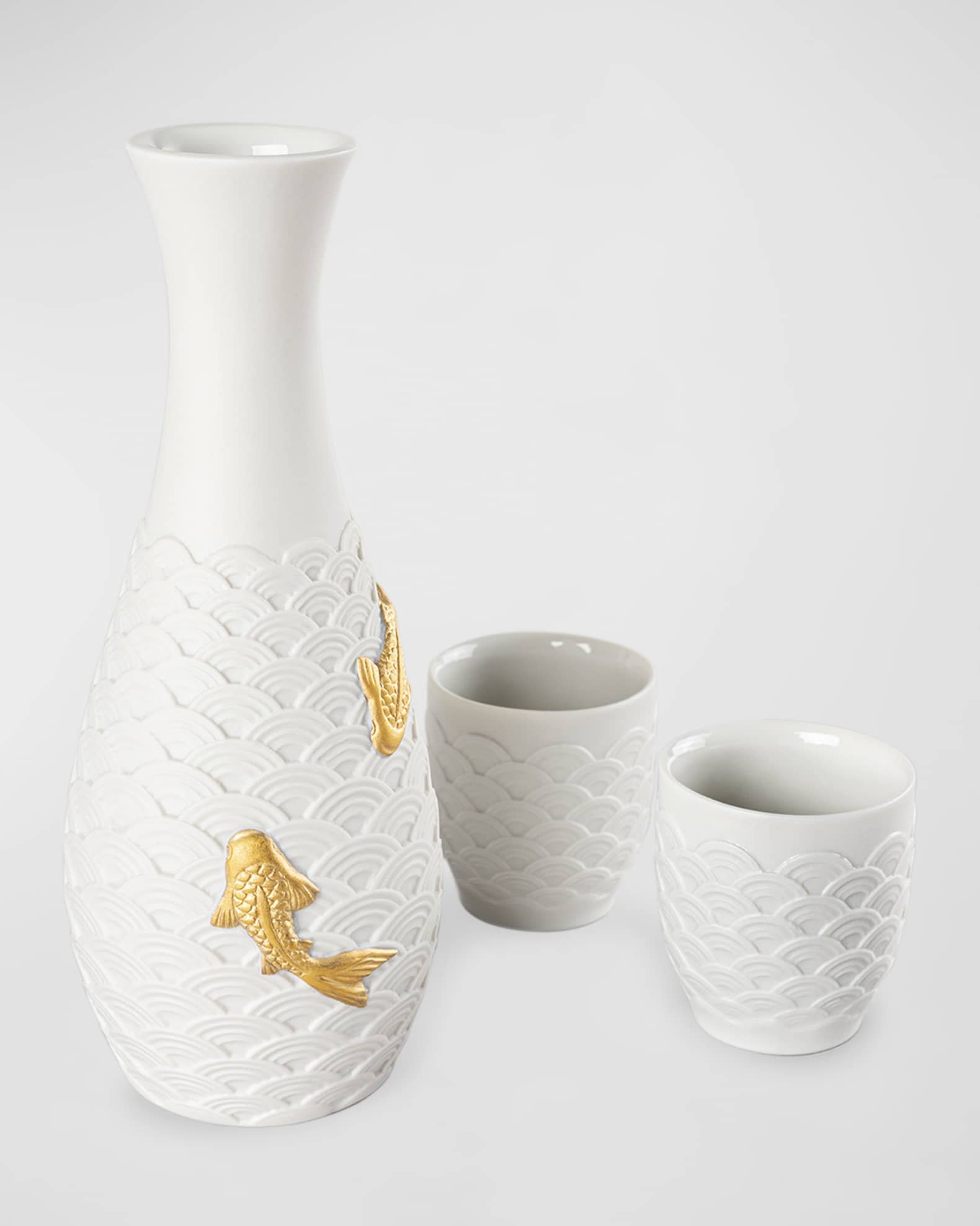 Lladro Koi Sake Set | Neiman Marcus