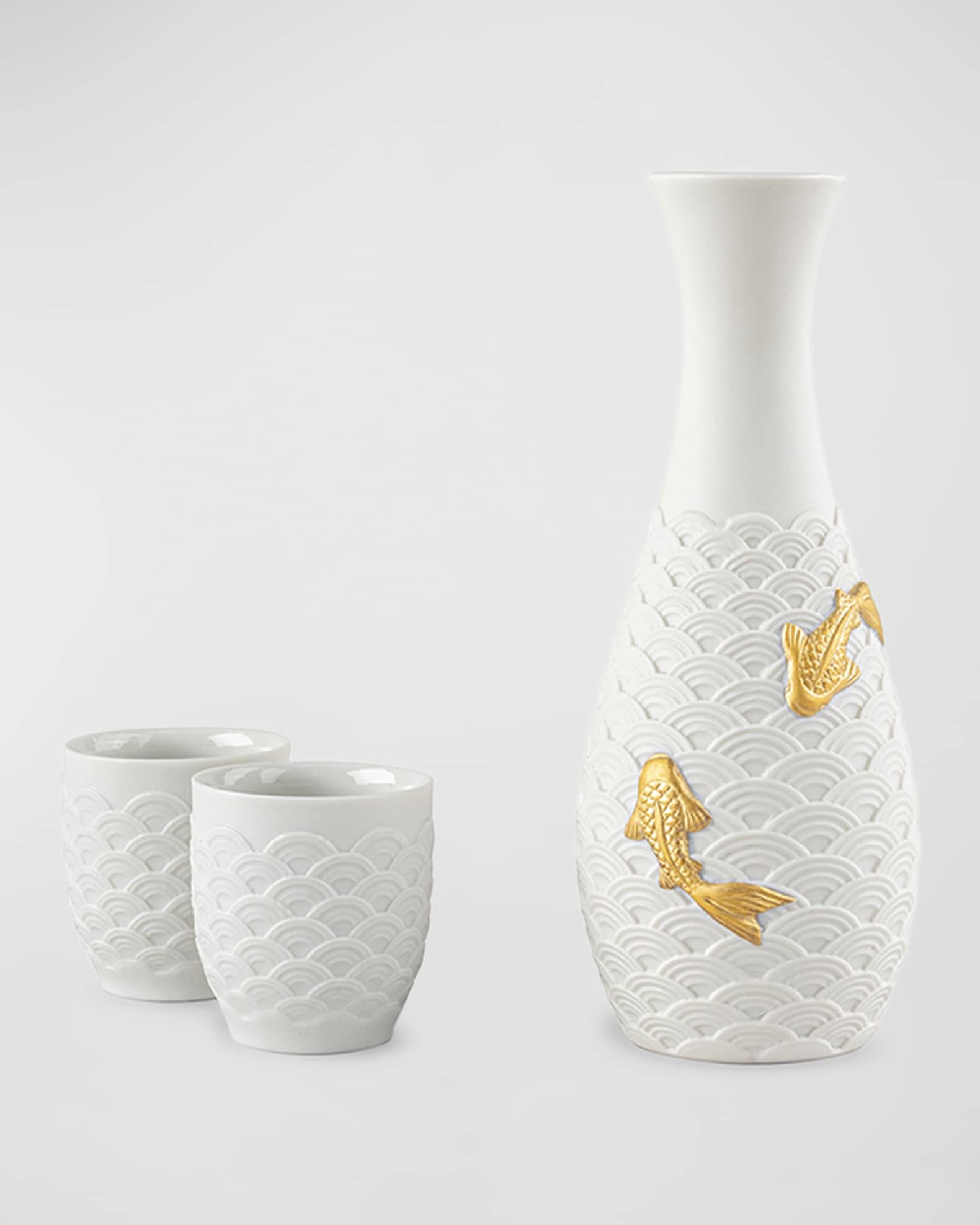 Lladro Koi Sake Set | Neiman Marcus