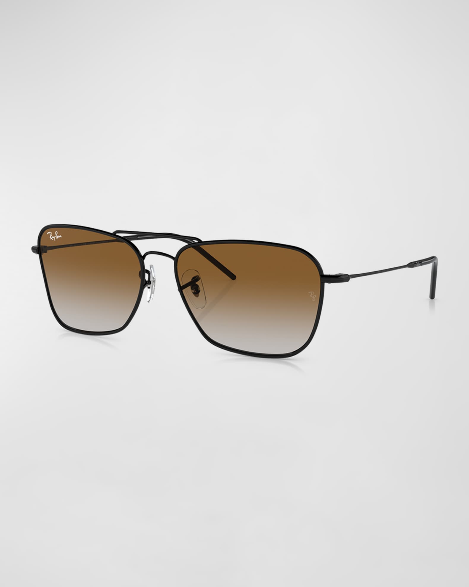 Ray-Ban Reverse Gradient Metal Aviator Sunglasses | Neiman Marcus