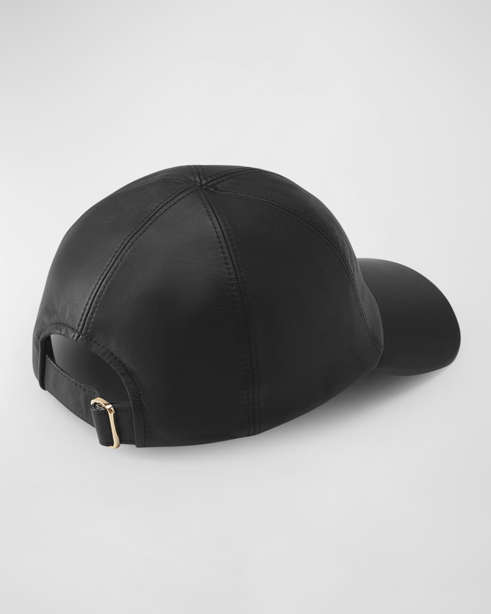 Helen Kaminski Ashley Leather Baseball Cap | Neiman Marcus