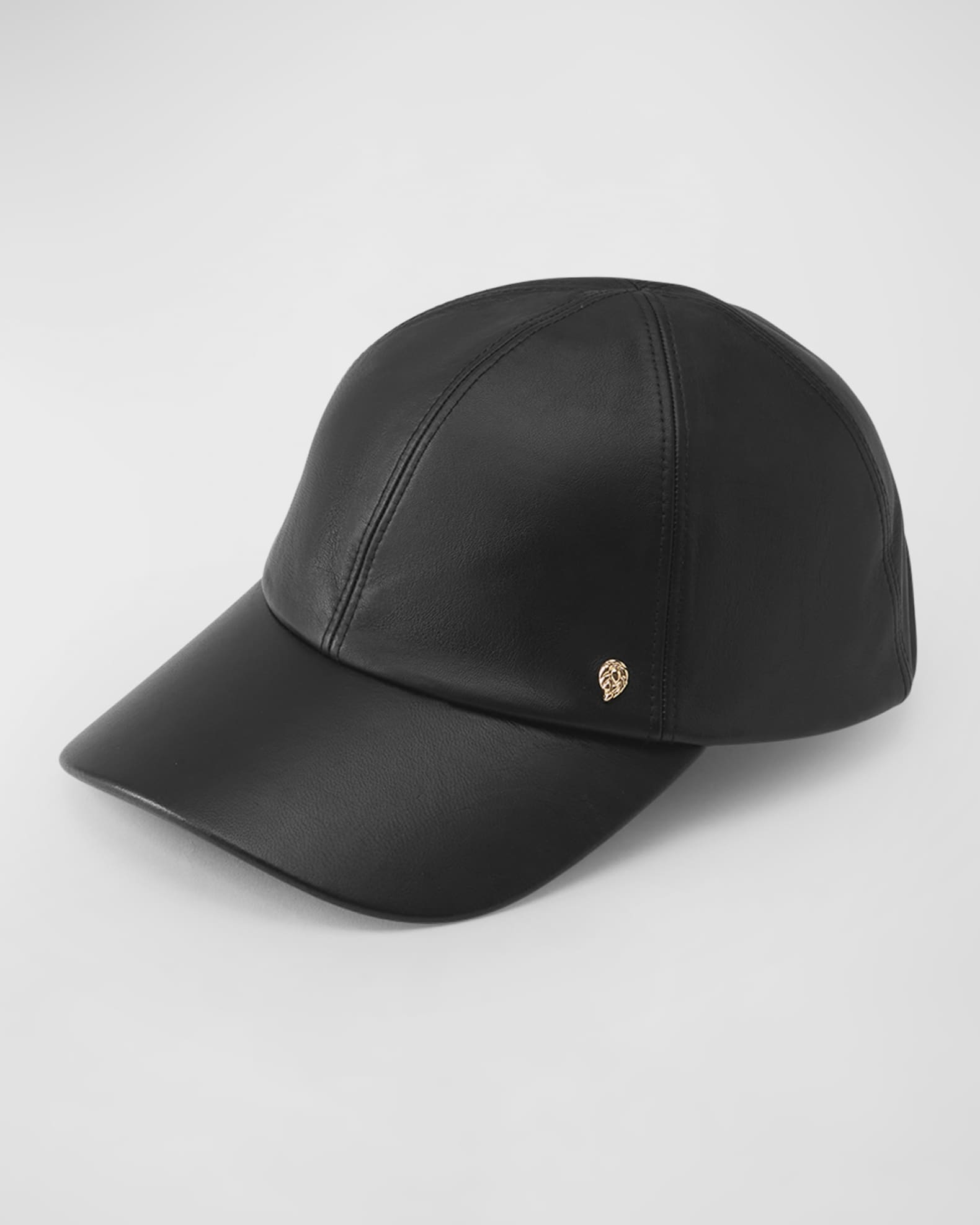 Helen Kaminski Ashley Leather Baseball Cap | Neiman Marcus